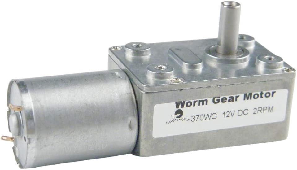 Reducer Electric Motor 370WG 12V DC 2RPM Self-Locking Reversible for ...