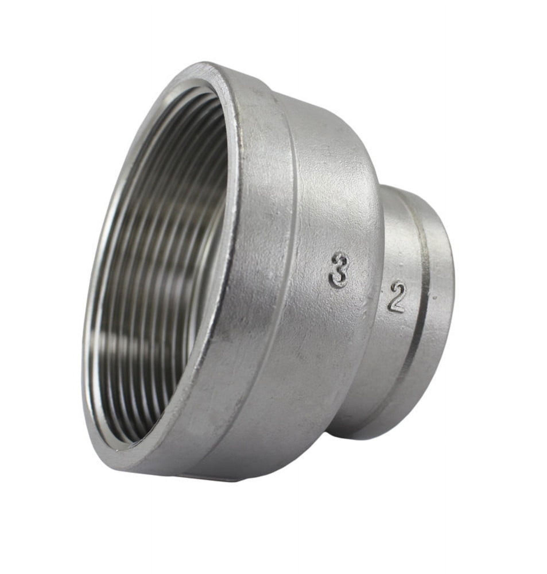 Reducing Coupling 3" x 2" Female NPT, 2 Pack - Walmart.com