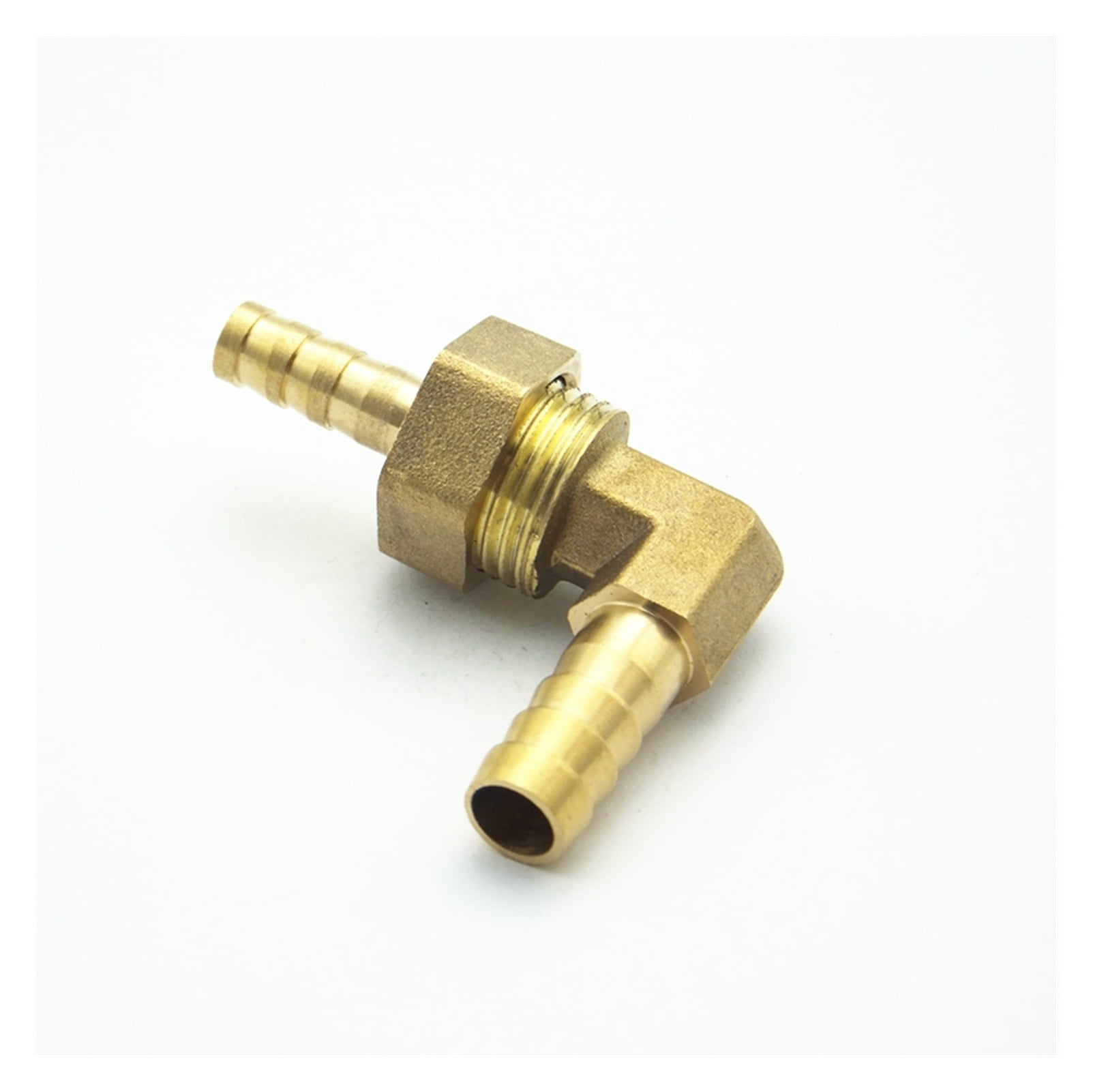 Reducing Hose Barb Elbow Brass Pipe Fitting Reducer Coupler Connector ...