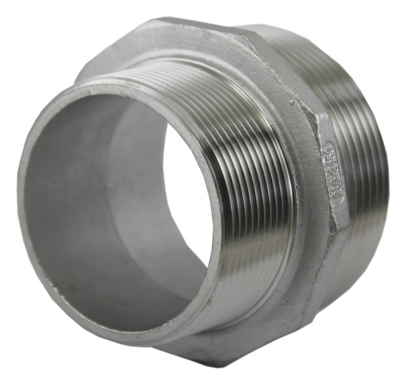 ISO Hex Nipple 1" Male NPT Ports - Walmart.com