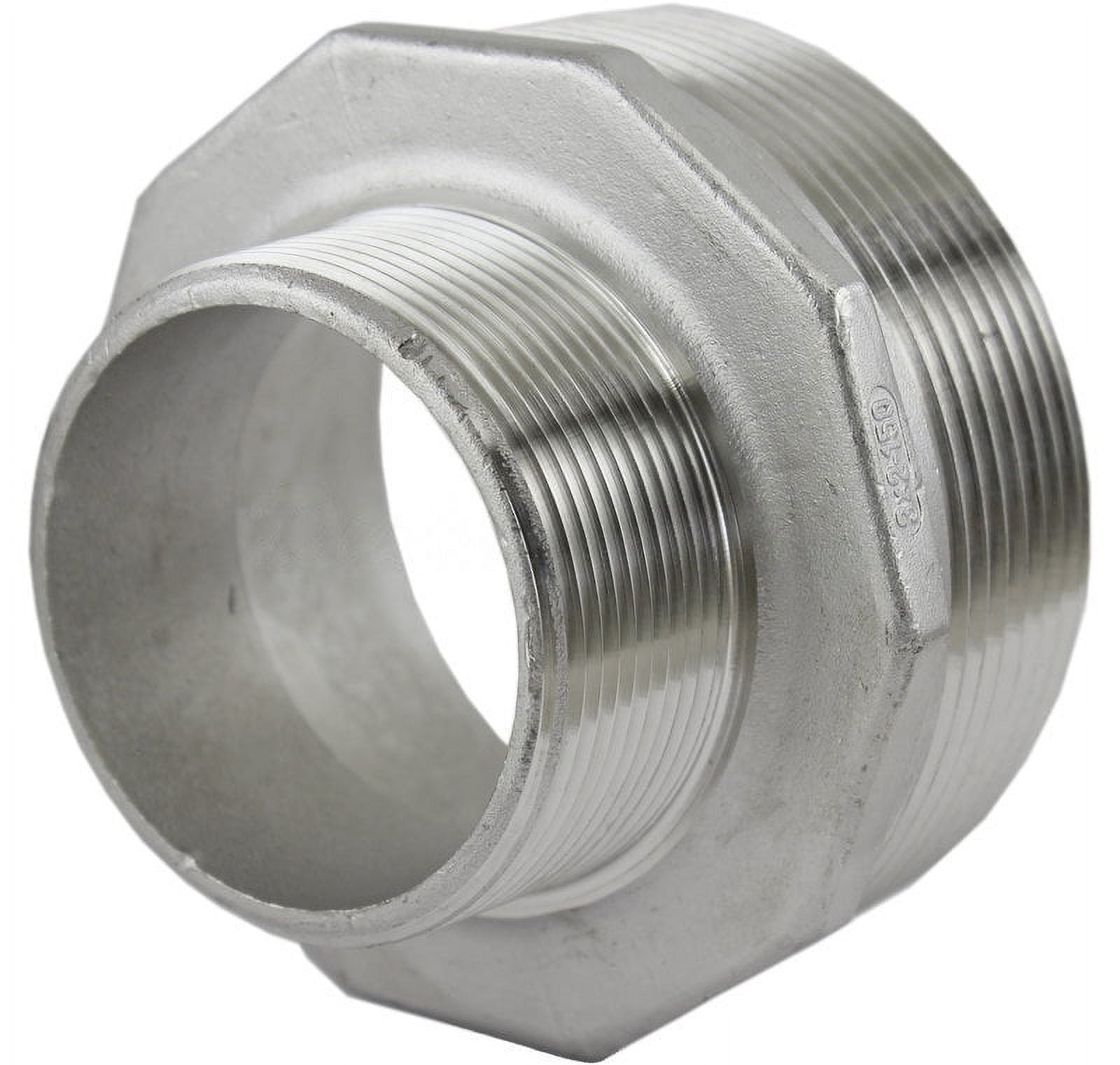 Reducing Nipple 3" x 2" Male NPT - Walmart.com