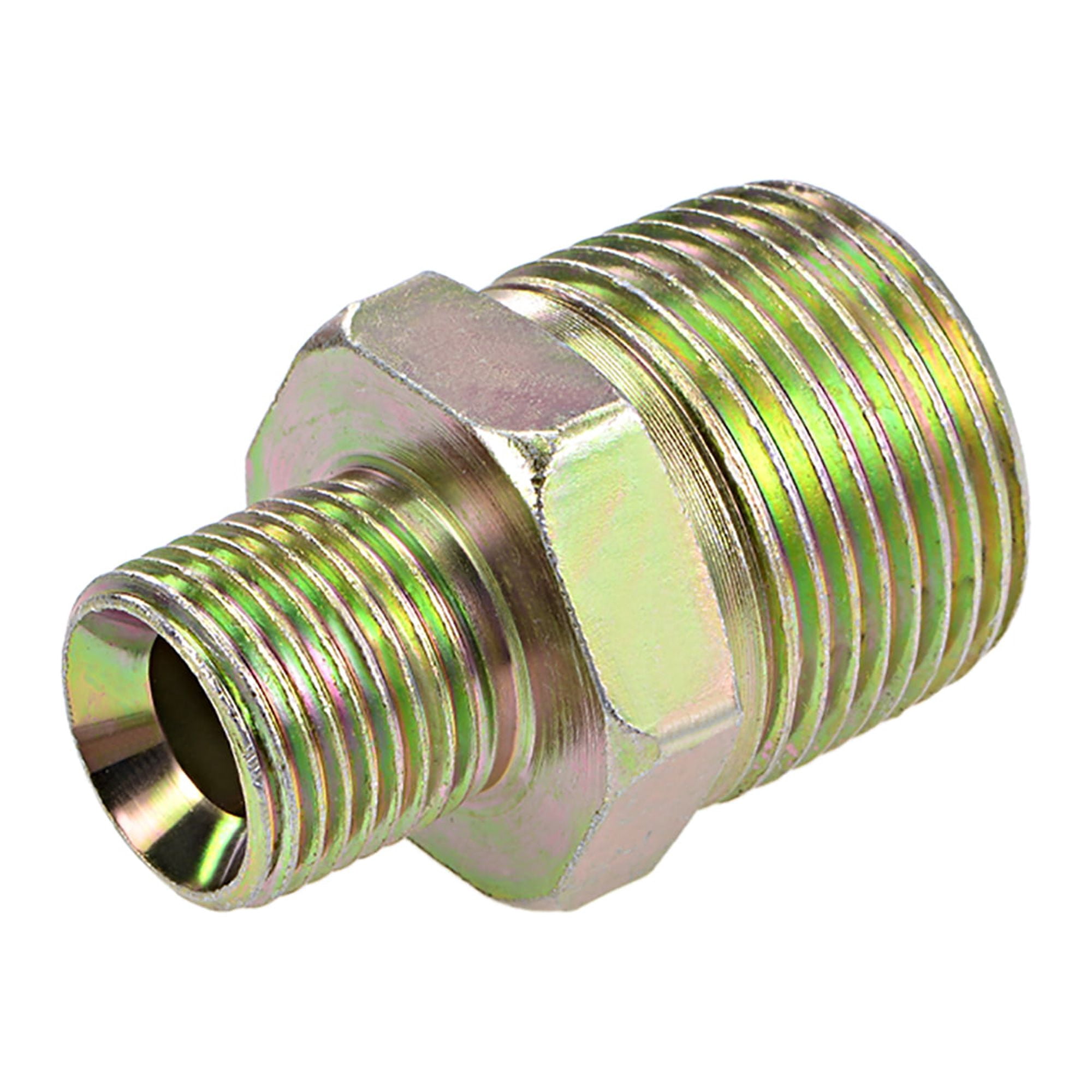 Reducing Pipe Fitting - Reducer Hex Nipple -1 X 1/2 BSP Male Connector ...