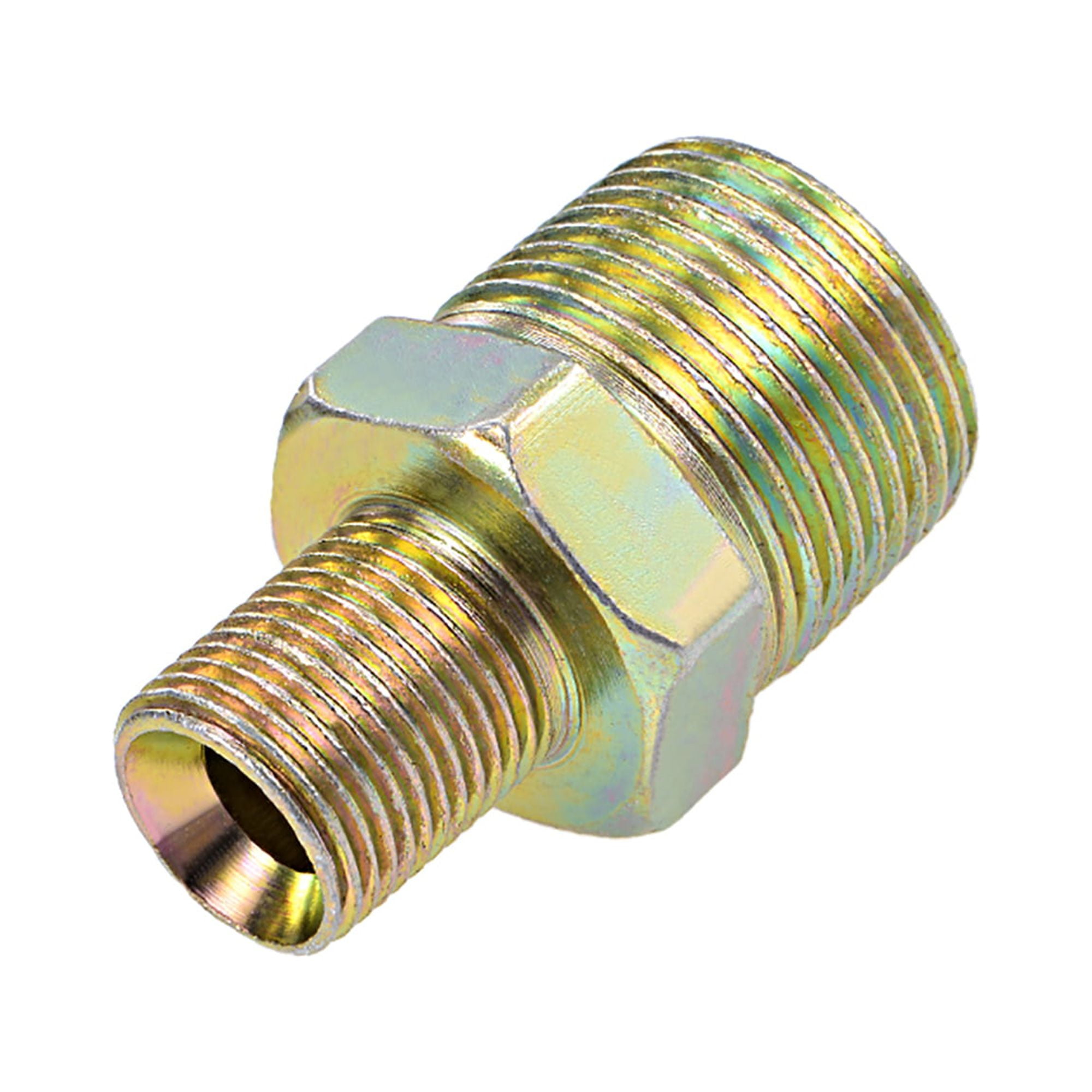 Reducing Pipe Fitting - Reducer Hex Nipple - BSP Male Connector Zinc ...