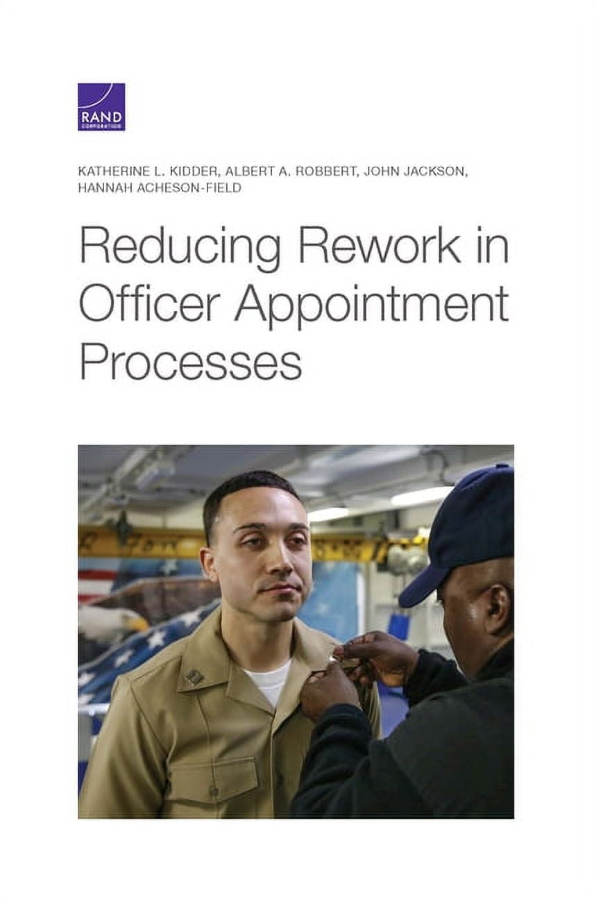 Reducing Rework in Officer Appointment Processes (Paperback) - Walmart.com