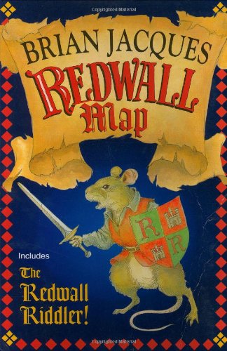Pre-Owned Redwall Map: Includes the Redwall Riddler! (Paperback ...