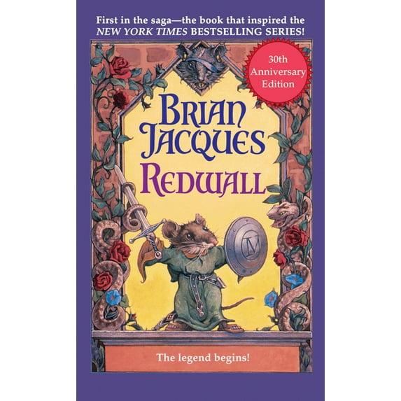 Redwall Redwall: 30th Anniversary Edition, Book 01, (Paperback ...