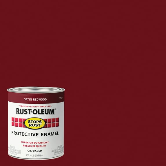 2 Pack, Redwood (450 Voc), Rust-Oleum Stops Rust Satin Protective ...