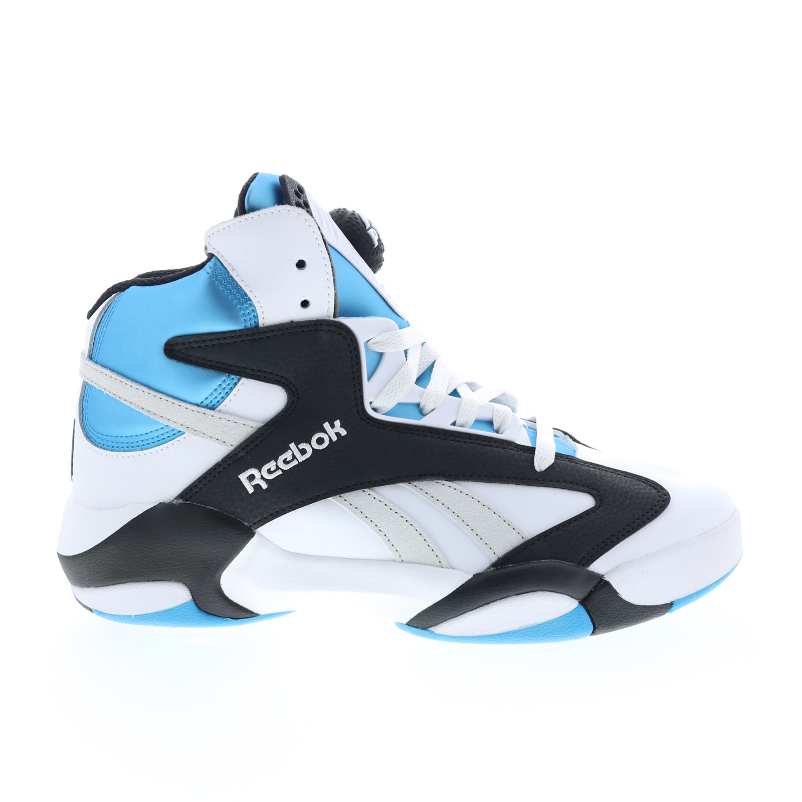 Reebok Men's Shaq Attaq Athletic Basketball Shoes, Low-Top Leather ...