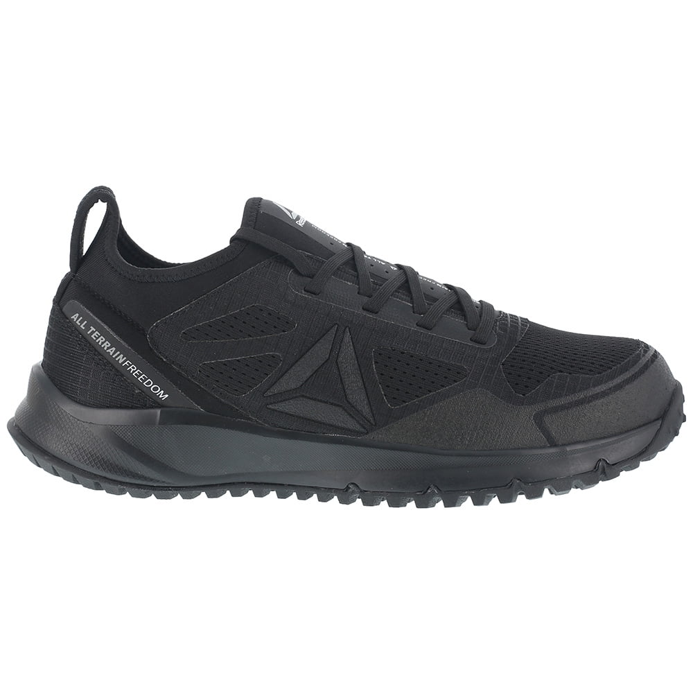 Reebok Work Men's All Terrain Steel Toe Trail Running Work Shoe Black ...