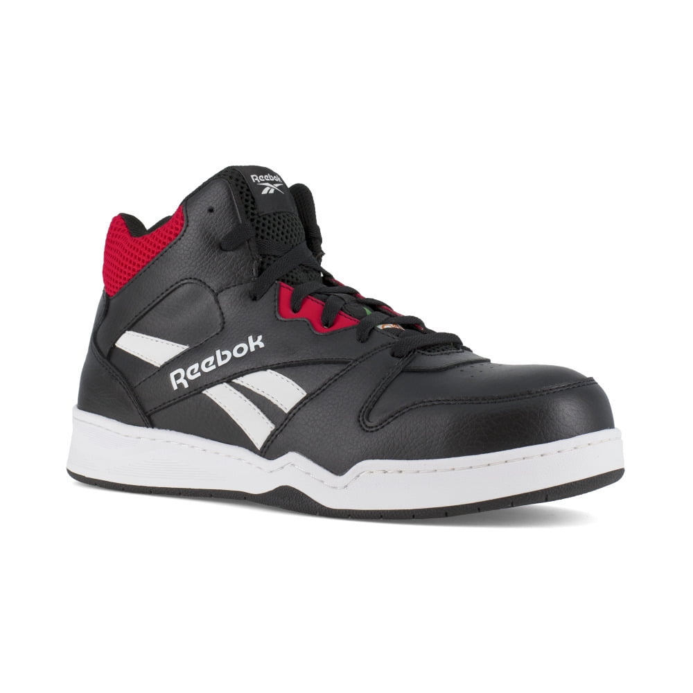 Reebok BB4500 Composite Toe EH High Top Work Shoes Black Red RB4132 ...