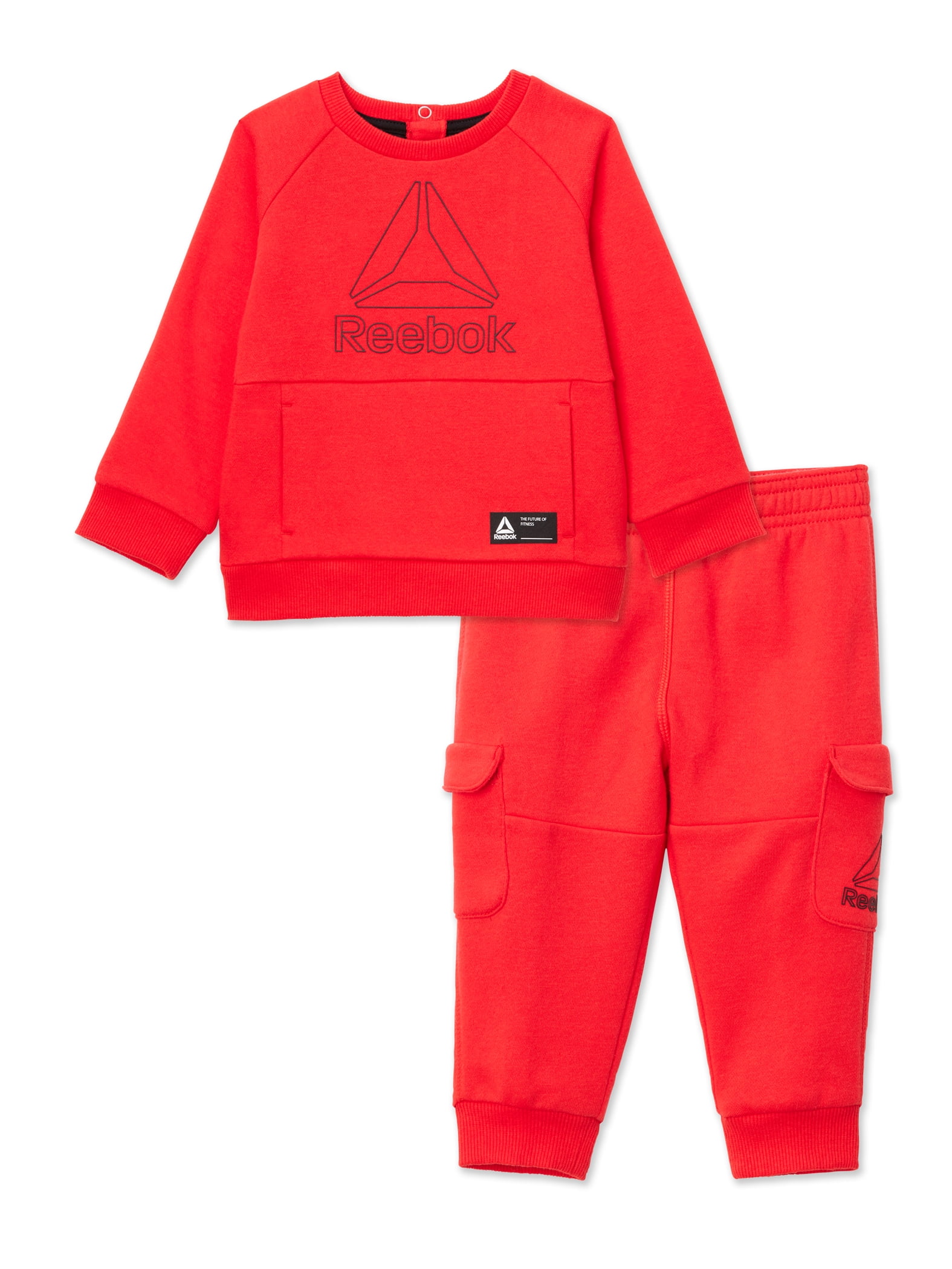 Reebok Baby Toddler Boy Pullover & Jogger Set, Sizes 0/3-24 Months ...