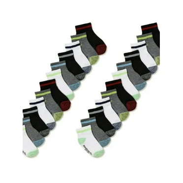 Reebok Baby and Toddler Girls' Quarter Socks, 12-Pack, 6M-4T - Walmart.com