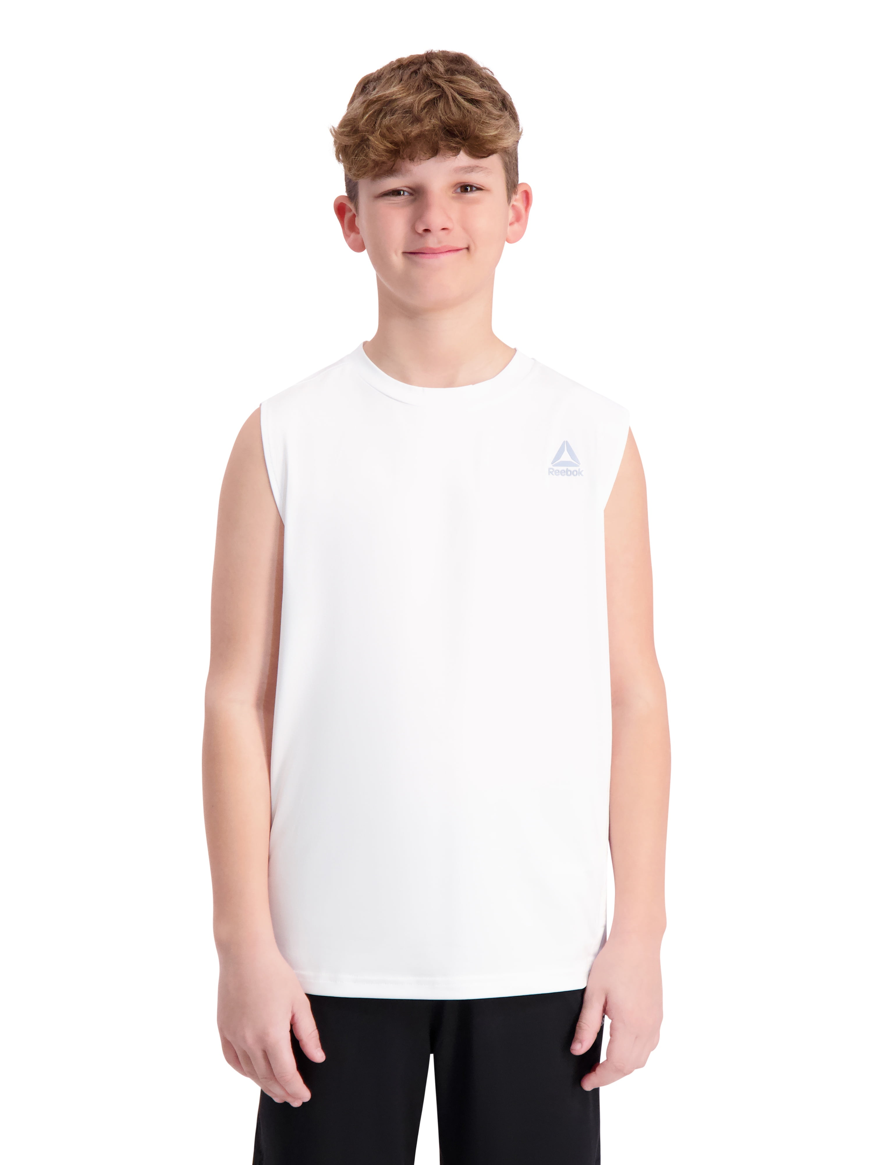 Reebok Boy's Athletic Performance Muscle Tank Top, Sizes 4-18 - Walmart.com