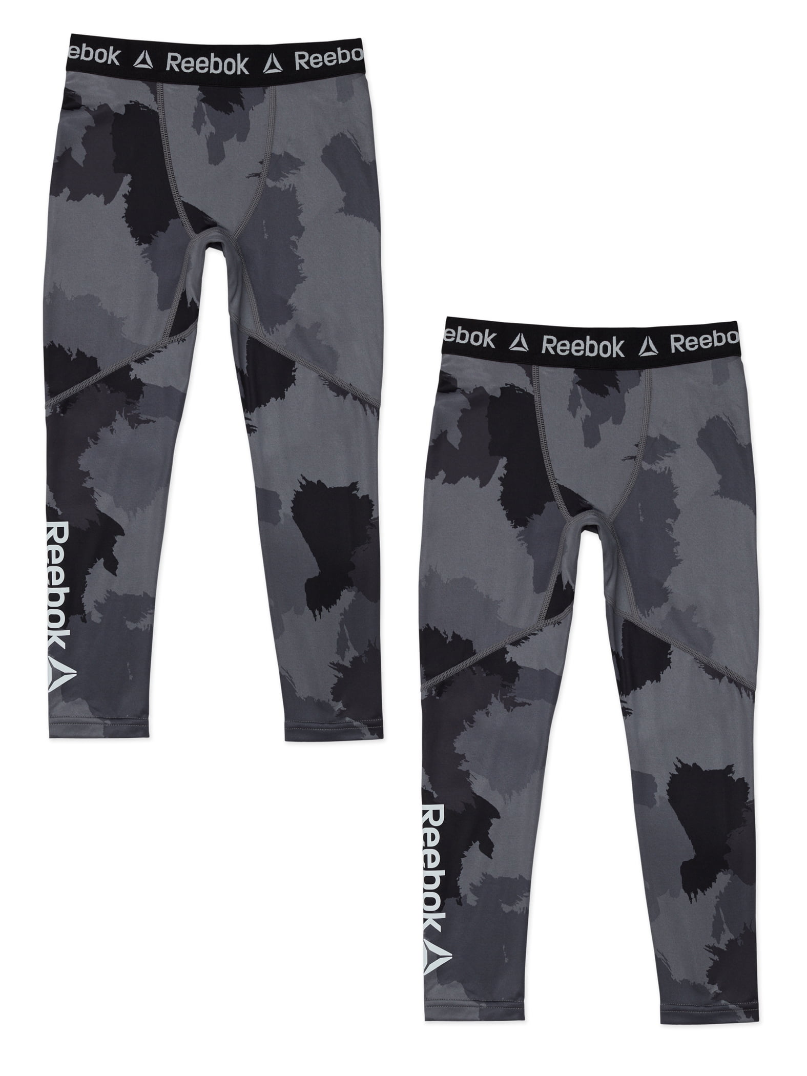 Reebok Boys Active Compression Pants, 2-Pack, Sizes 4-18 - Walmart.com
