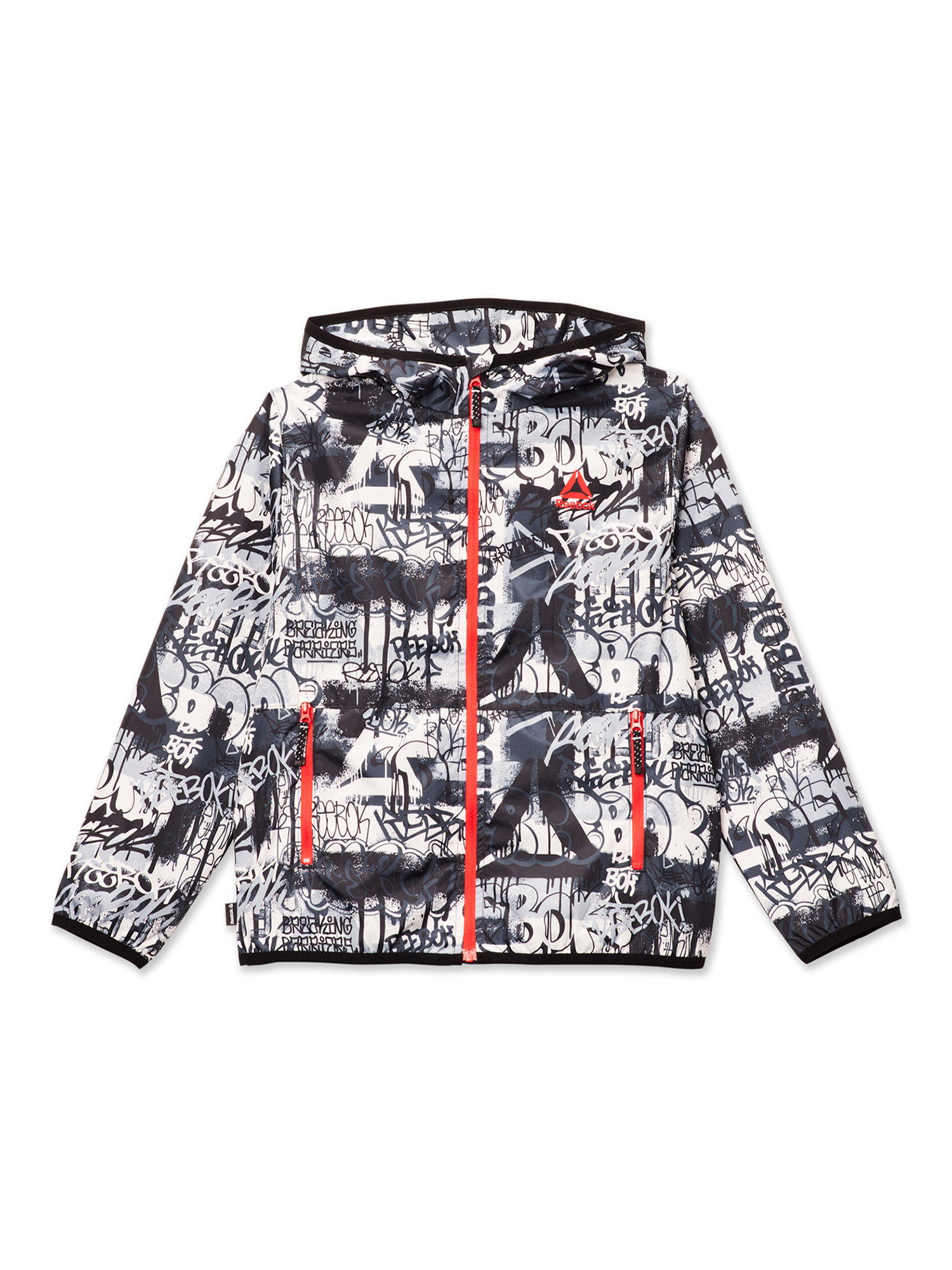 Hanes Boys EcoSmart Fleece Full Zip Hooded Jacket, Sizes 4-18 - Walmart.com