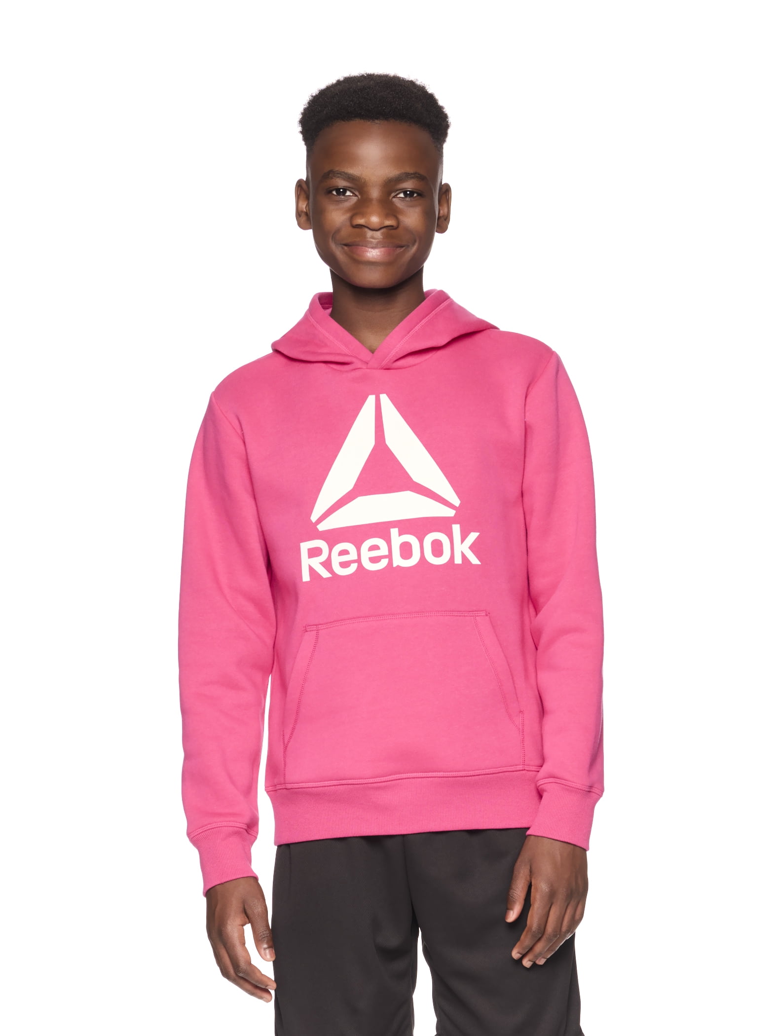 Reebok Kid's Unisex Delta Fleece Hoodie, Sizes 4-18 - Walmart.com