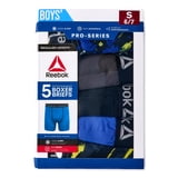 Reebok Boys Performance Boxer Brief Underwear, 5-Pack, Sizes S-XL ...