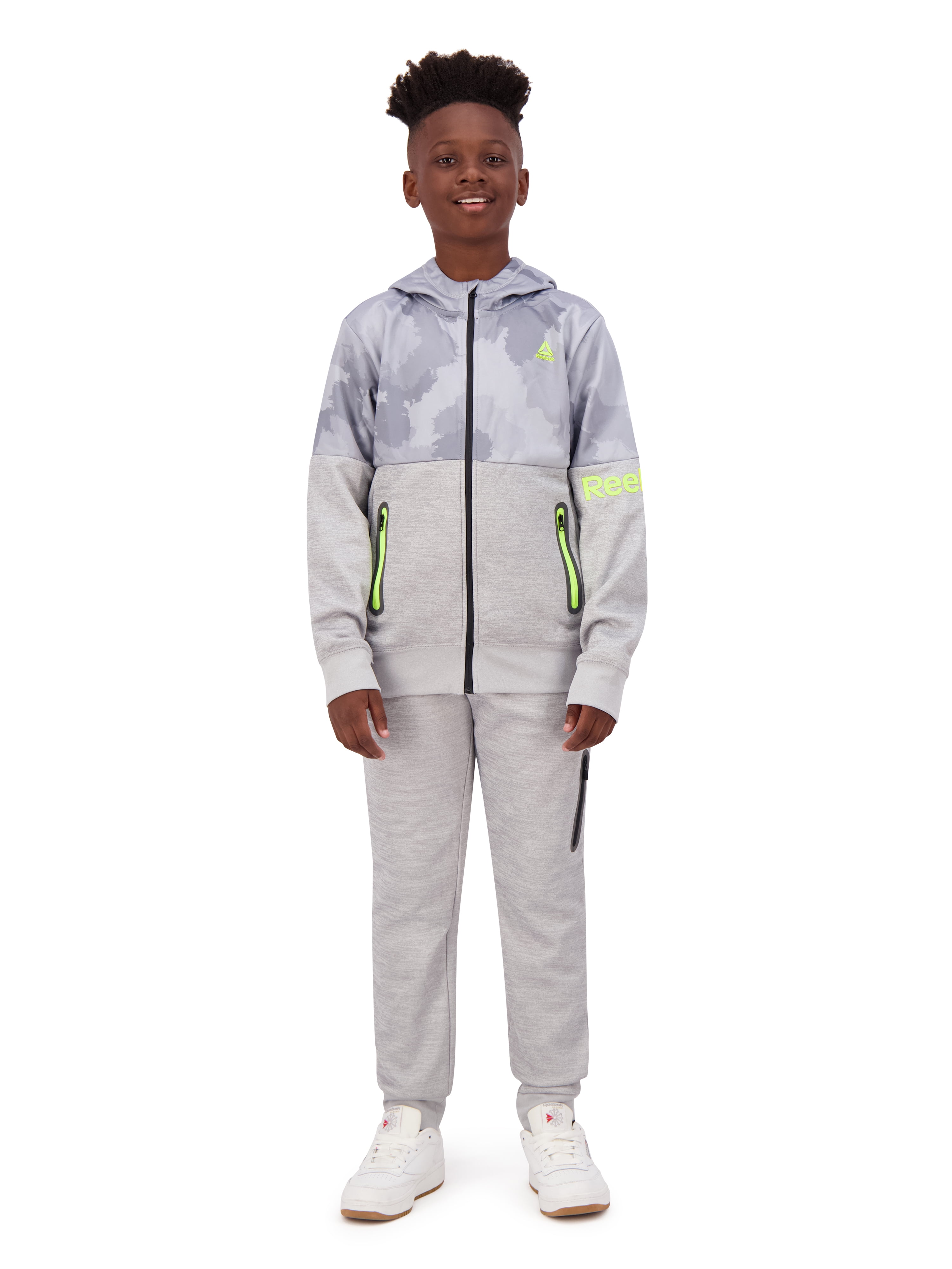 Reebok Boys Performance Hoodie and Joggers, 2-Piece Set, Sizes 4-18 ...