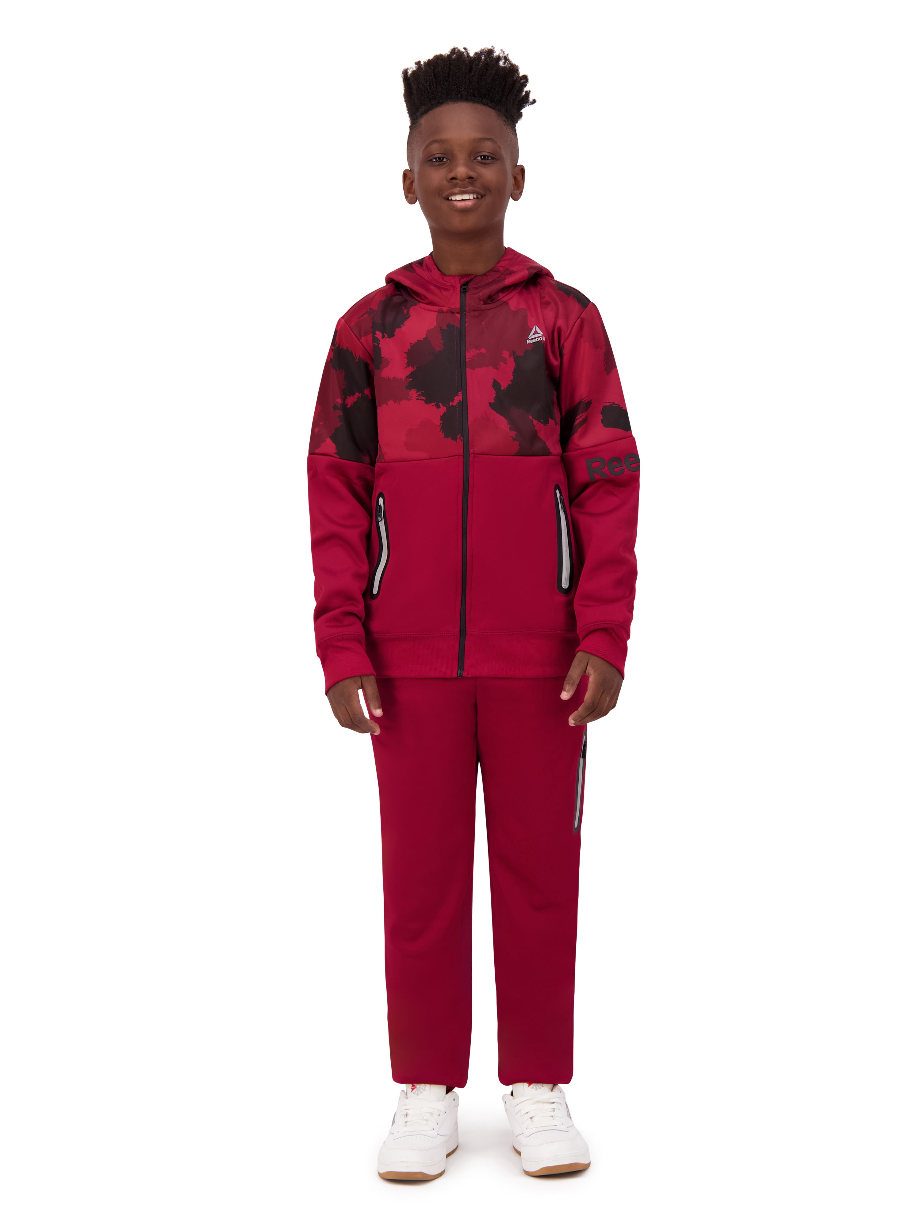 Reebok Boys Performance Hoodie and Joggers, 2-Piece Set, Sizes 4-18 ...