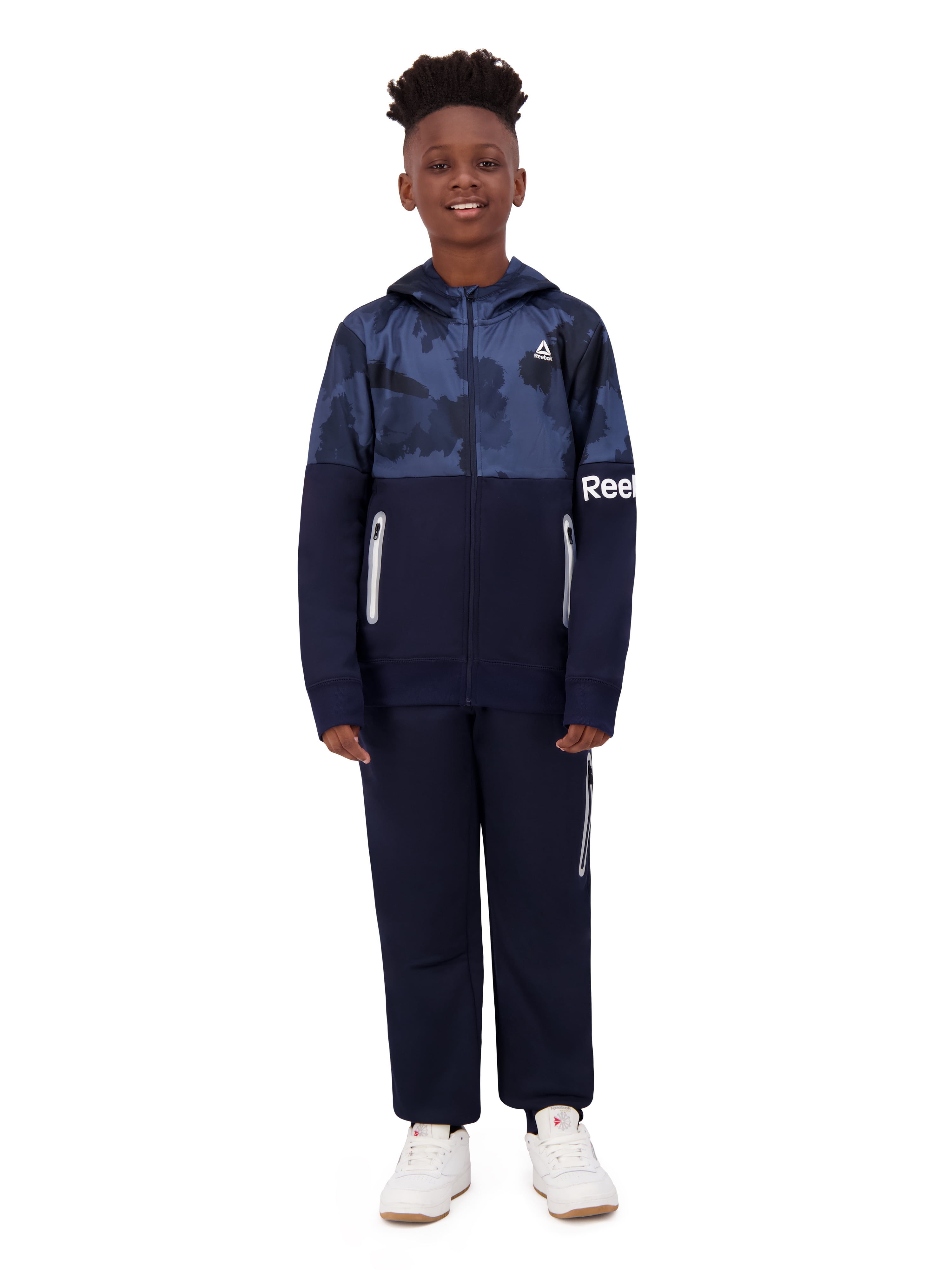 Reebok Boys Performance Hoodie and Joggers, 2-Piece Set, Sizes 4-18 ...