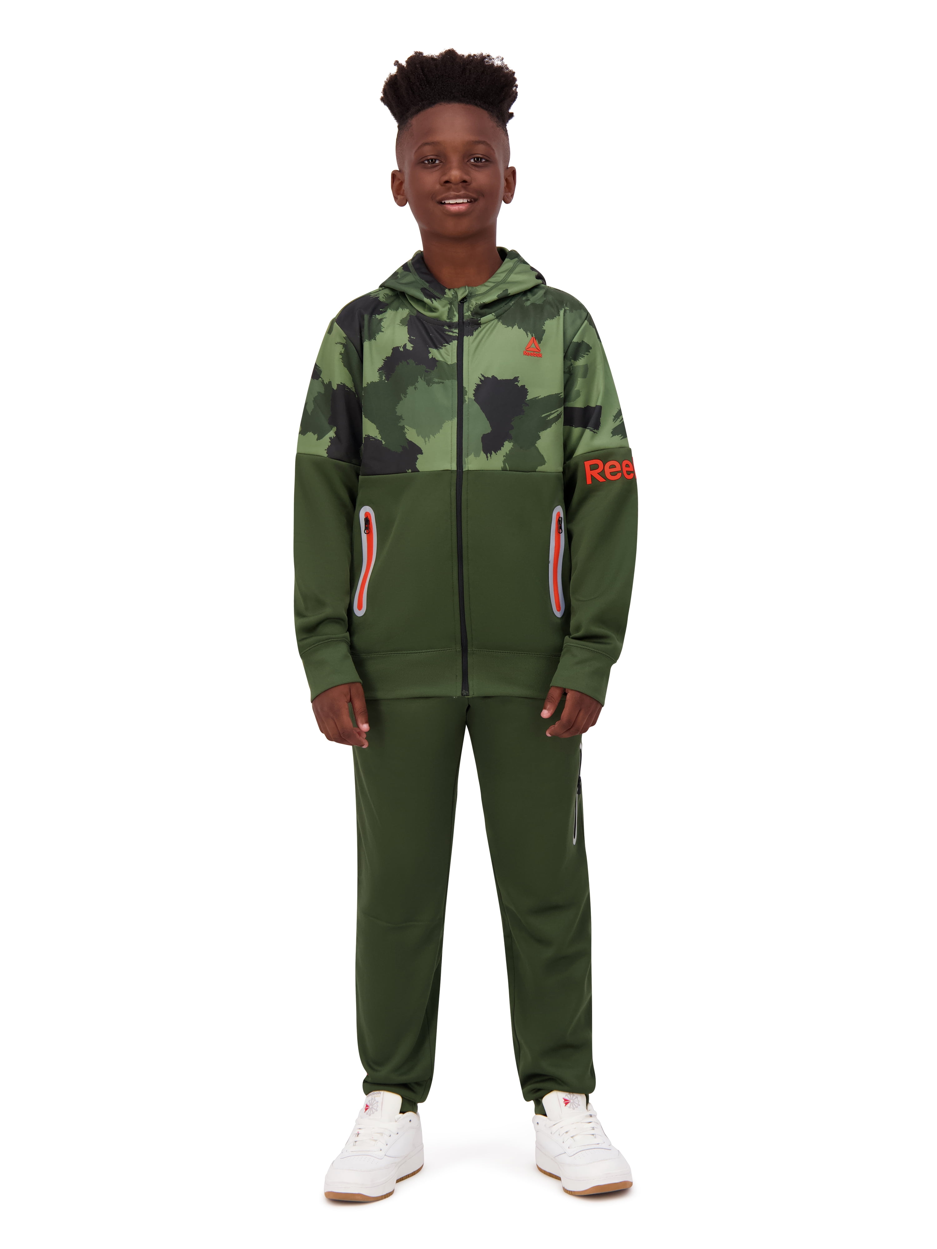 Reebok Boys Performance Hoodie and Joggers, 2-Piece Set, Sizes 4-18 ...