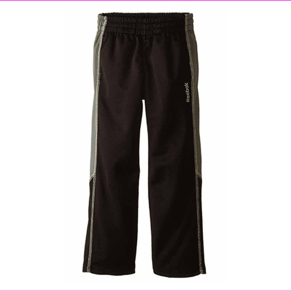 Reebok Boys' Pieced Pant, QBF53174, Black, Size 4, MSRP $34 - Walmart ...