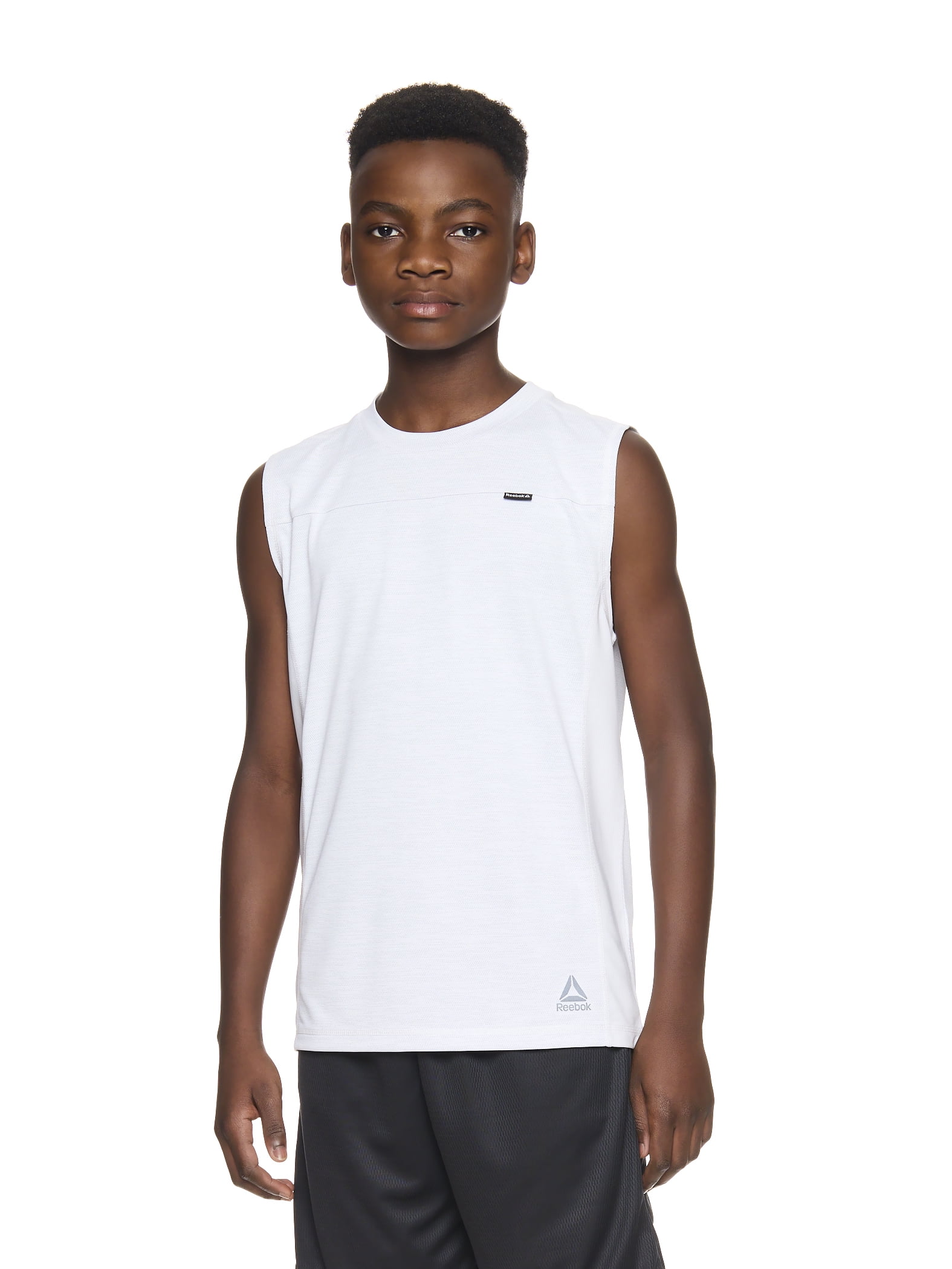 Reebok Boys Athleisure Performance Muscle Tank, Sizes 4-18, 100% ...