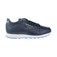 Reebok Classic Leather Ice Men's Shoes Navy/white/Ice v48521 - Walmart.com