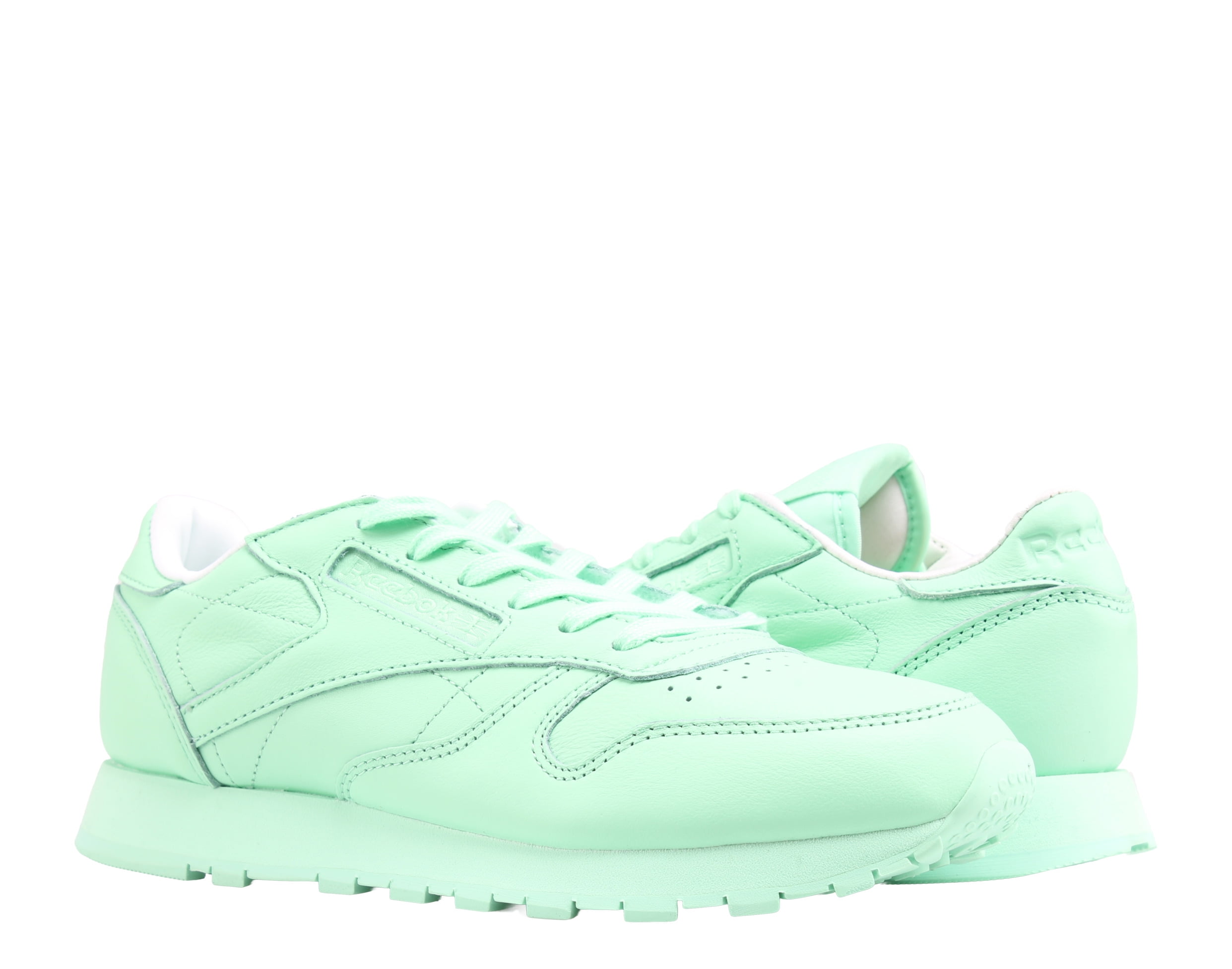 Reebok Classic Leather Pastels Womens Shoes Mint Green/White bd2773 ...