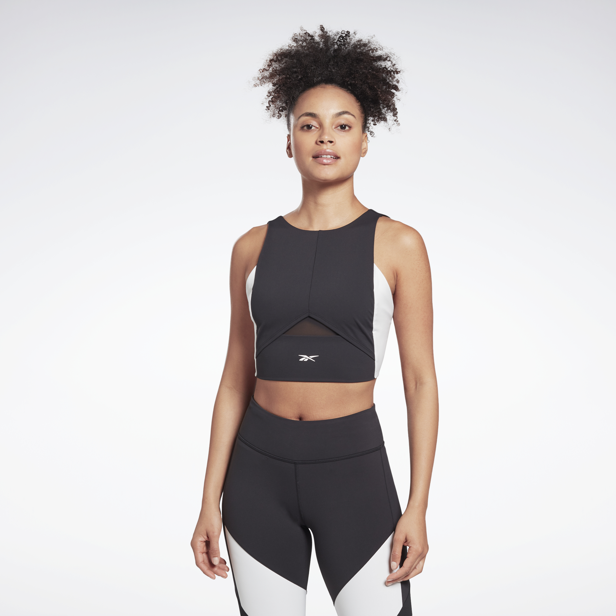 Reebok Colorblock Crop Top - Walmart.com