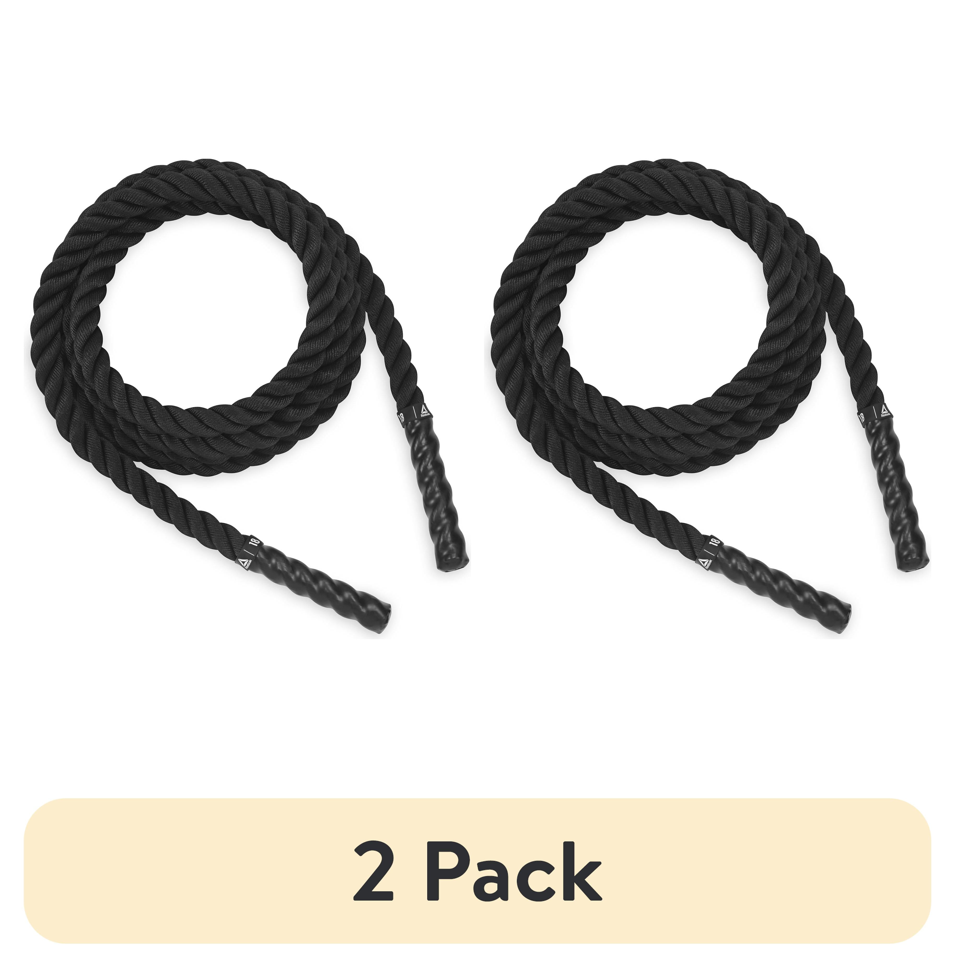 (2 pack) Reebok Delta Battle Rope 18 Ft - Walmart.com