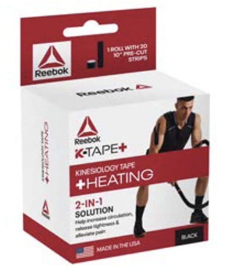 Reebok Delta Kinesiology Tape + Heating - Walmart.com