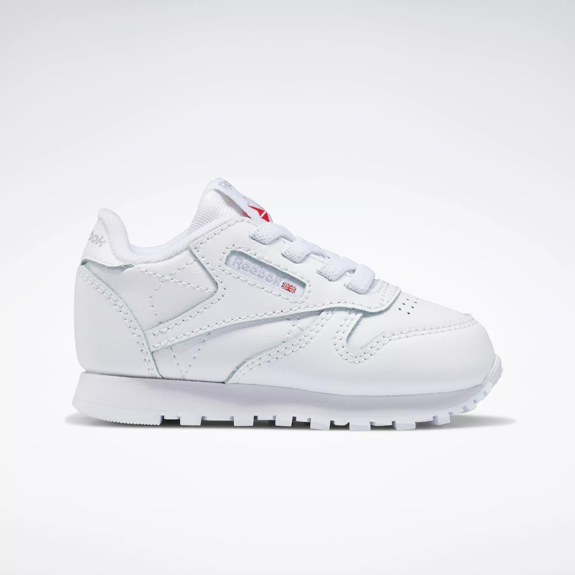 Reebok Classic Leather Kids Sneakers Girls & Boys White Size 5 Toddler ...