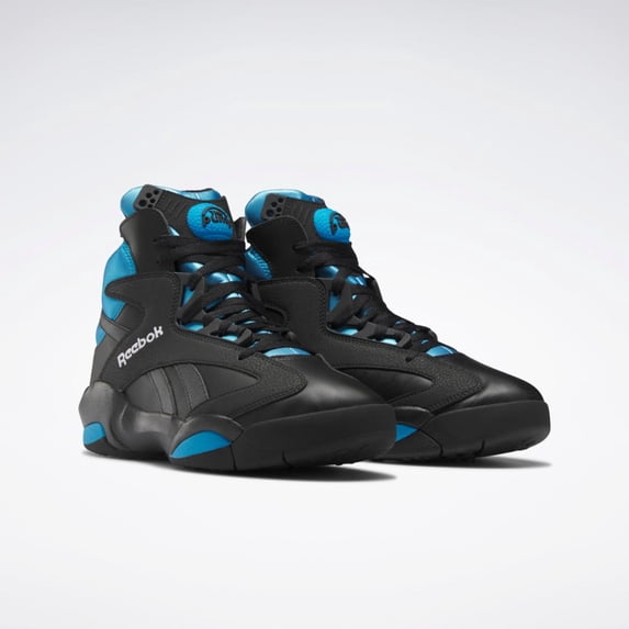Reebok Footwear Men Shaq Attaq Basketball Shoes, Iconic Design, Black ...
