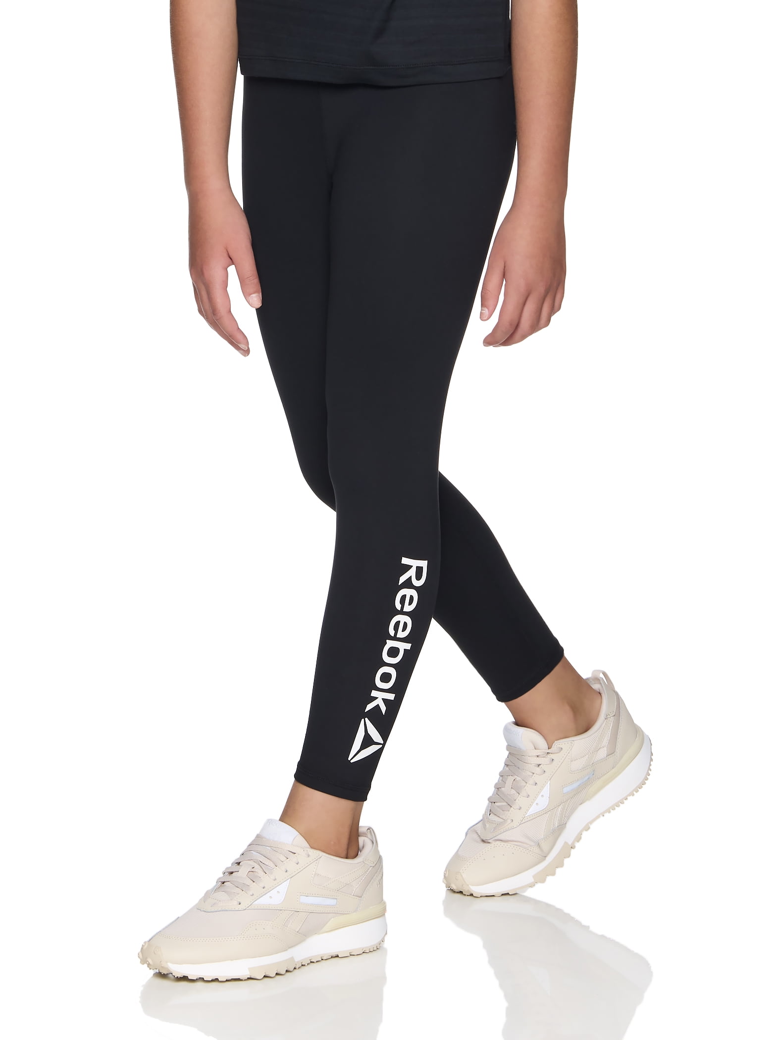Reebok Girl's Active Prestige 7/8 Legging With 18" Inseam, Sizes 4-18 ...