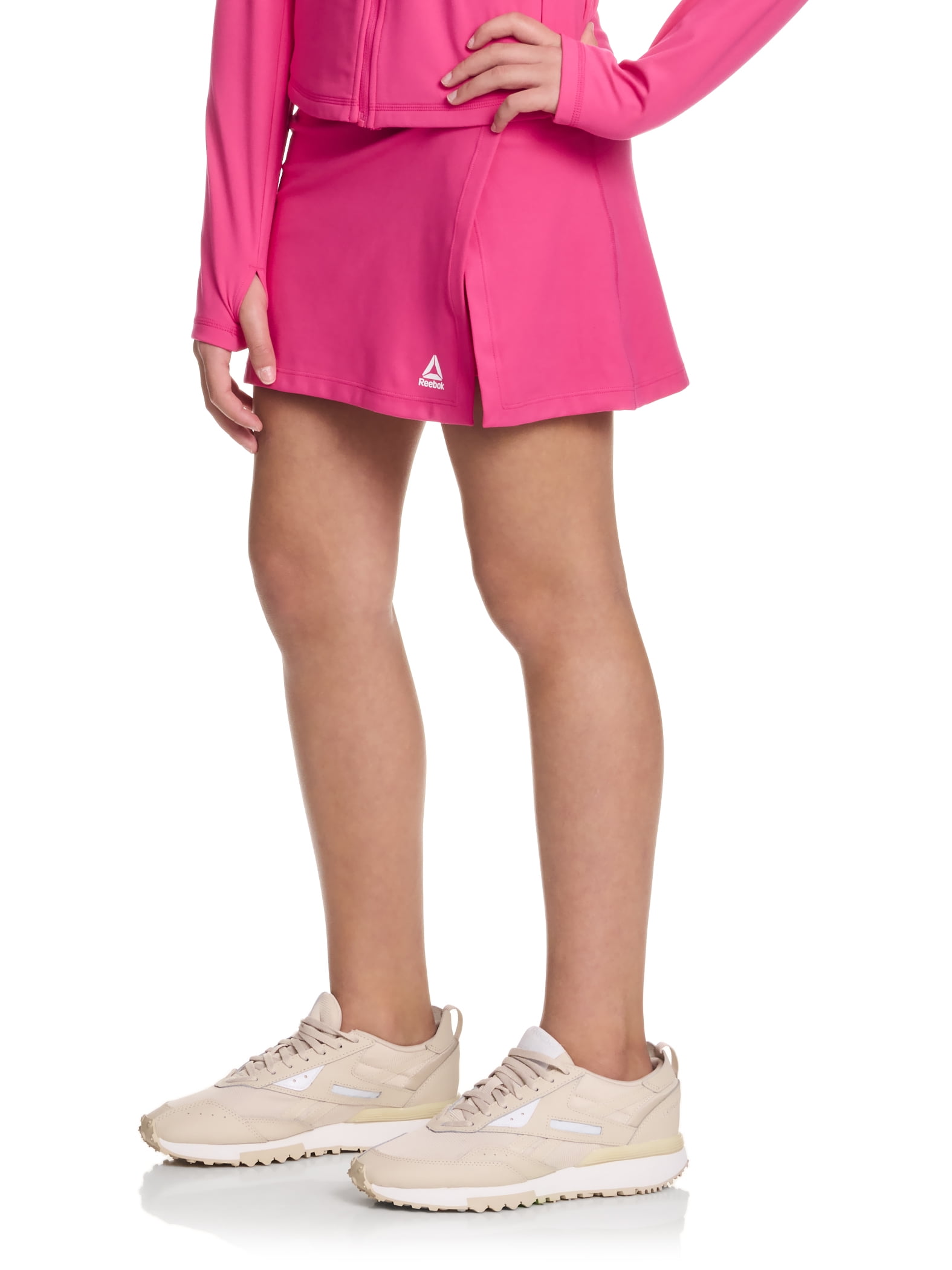 Reebok Girls Performance Skort - Built-In Shorts - Walmart.com