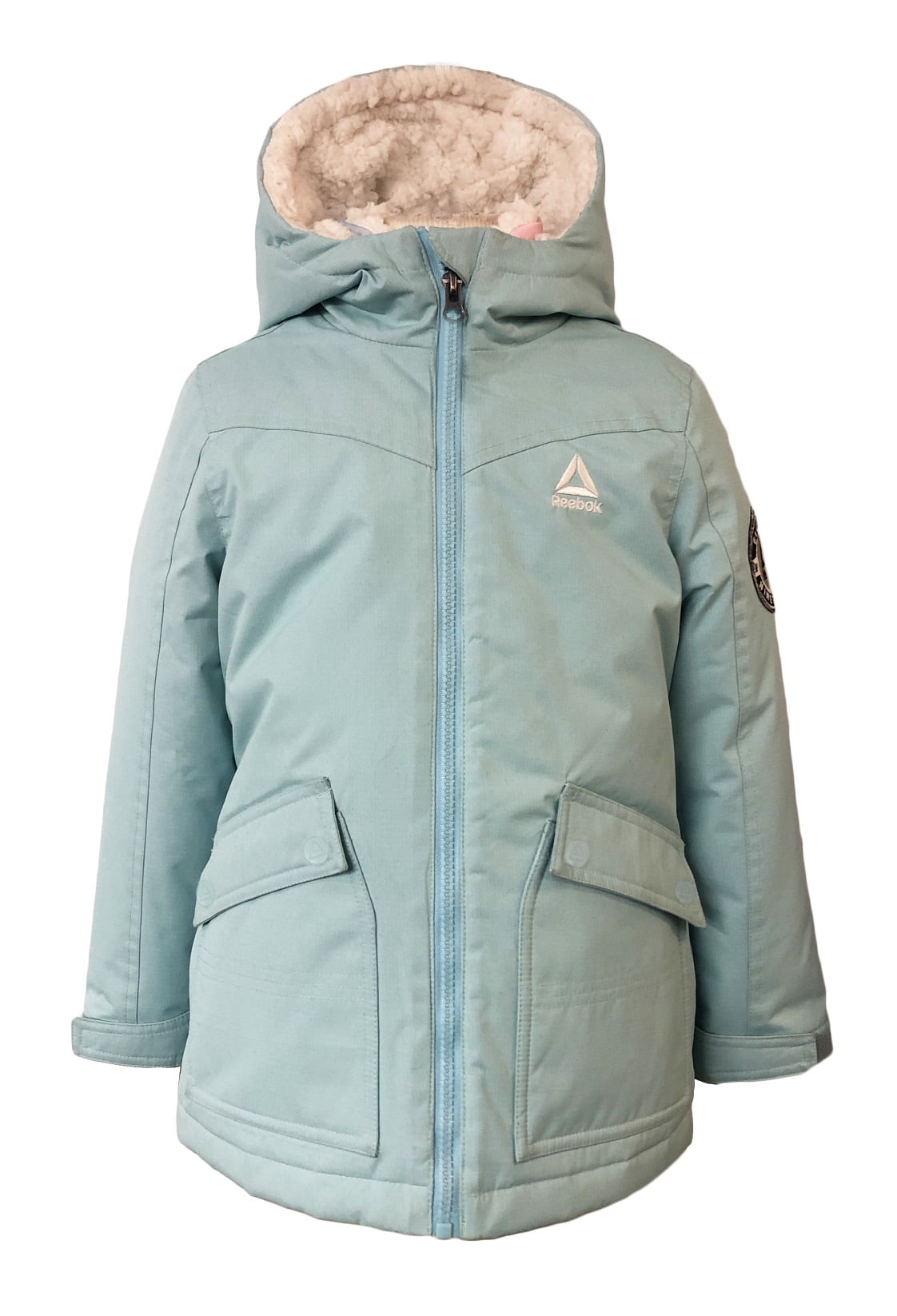 Reebok Girls Softshell Winter Jacket with Hood, Sizes 4-18, Warm and ...