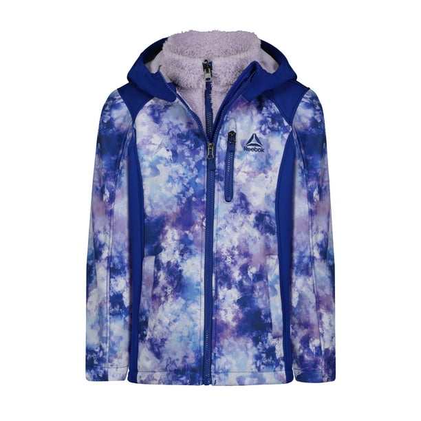 Reebok Girls Softshell Systems Winter Jacket, Sizes 4-18 - Walmart.com