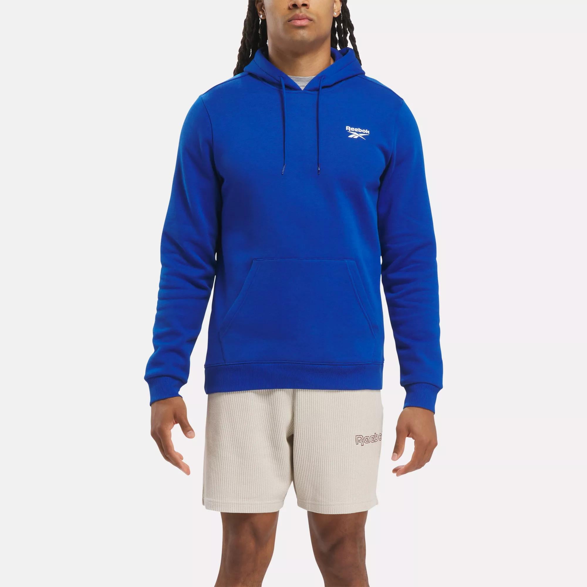 Reebok Reebok Identity Fleece Over-the-Head Hoodie - Walmart.com