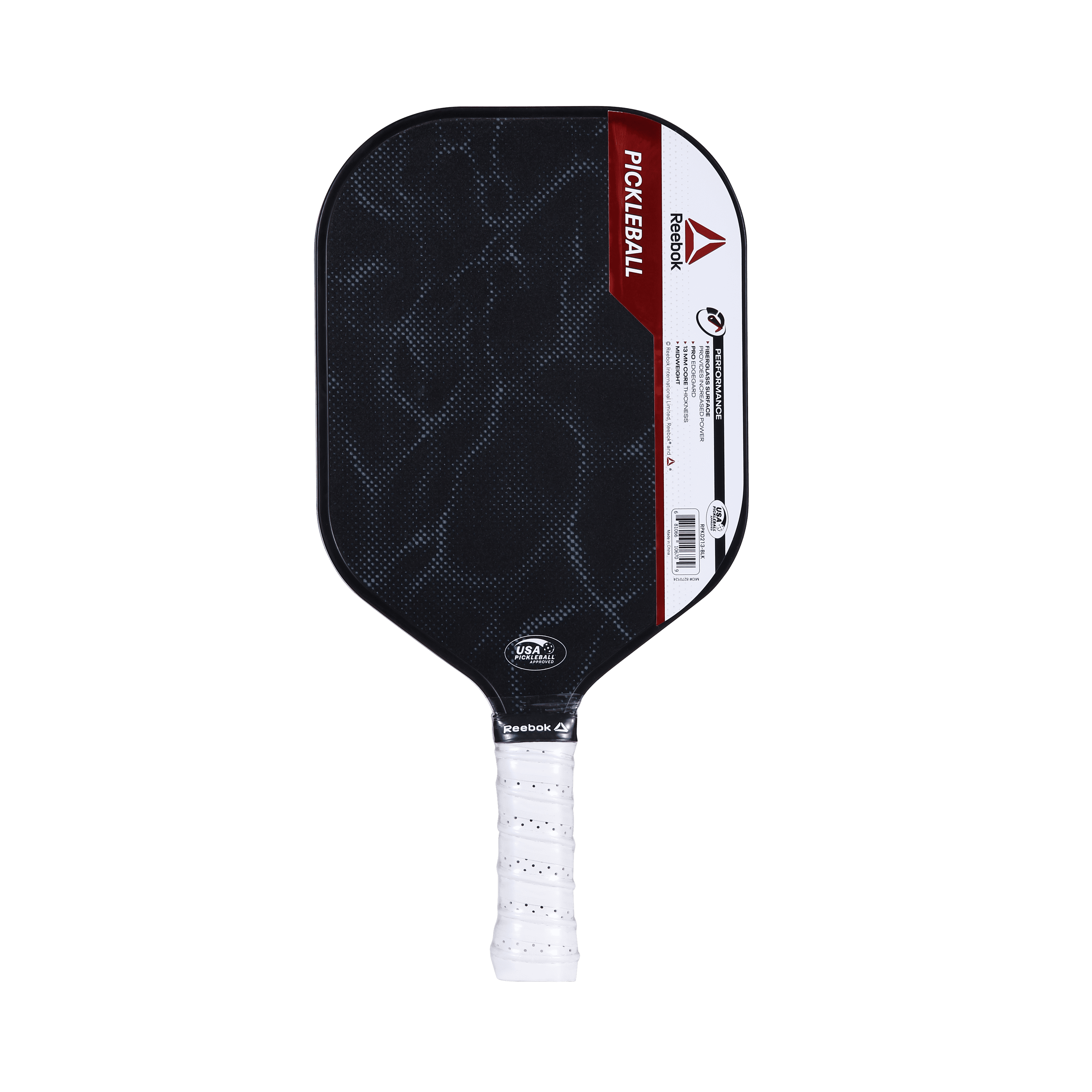 Reebok Lifestyle Lightweight Fiberglass Pickleball Paddle USAPA ...