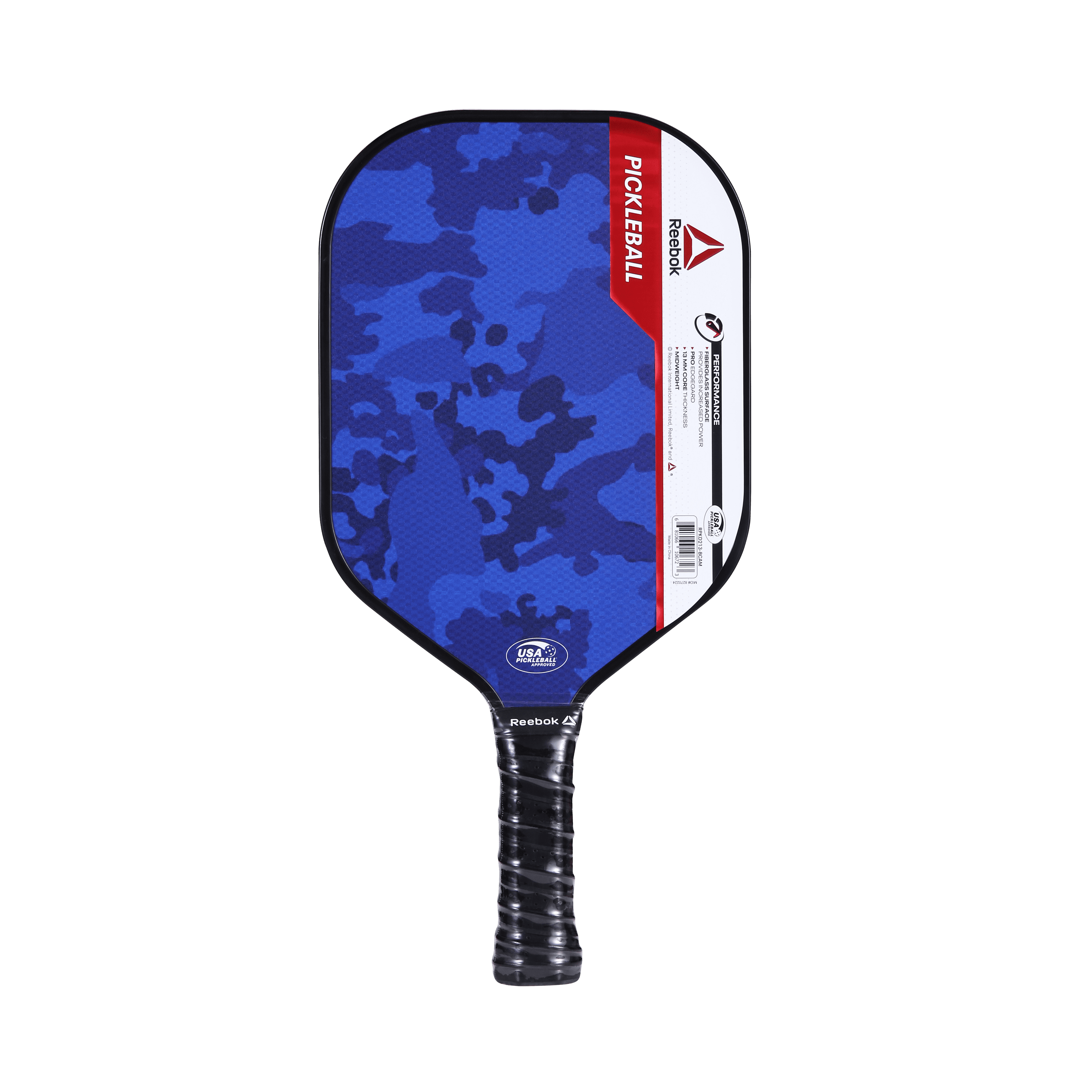 Reebok Lifestyle Lightweight Fiberglass Pickleball Paddle USAPA ...