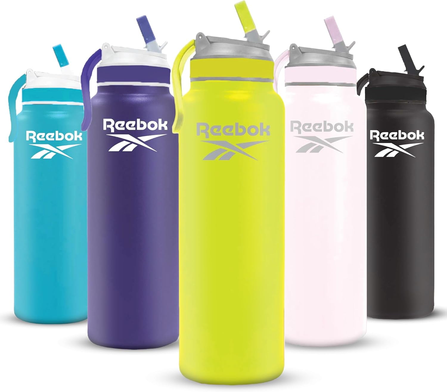 Reebok Lifestyle Stainless Steel Water Bottle - Insulated Water Bottle ...