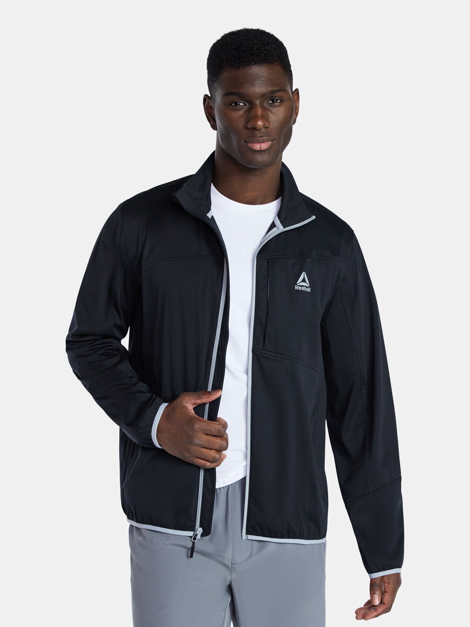 Reebok Men and Big Men's Lightweight Softshell Jacket, Sizes S-3XL ...
