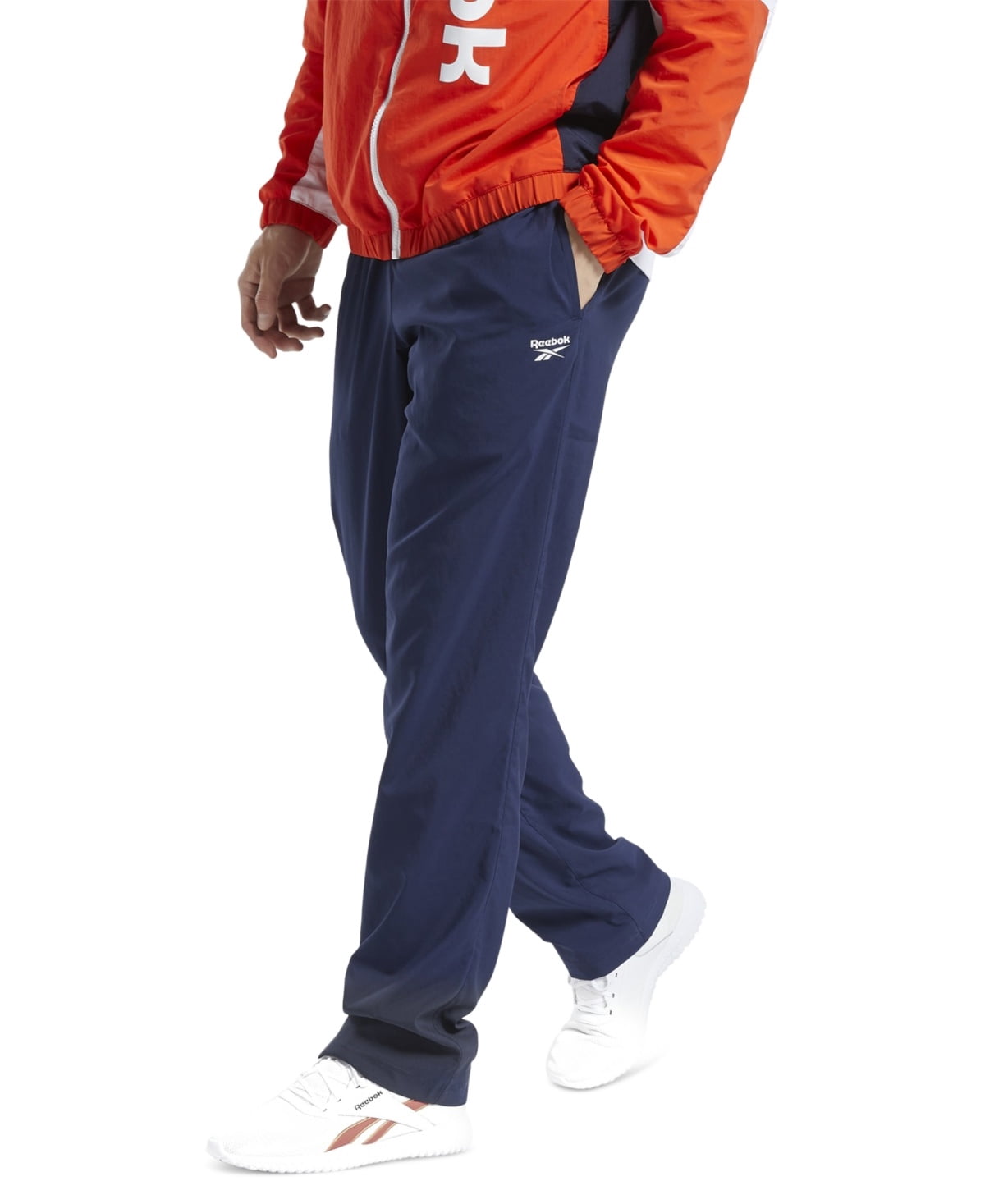 Reebok Men Regular fit Track Pants XXL Blue Solid - Walmart.com