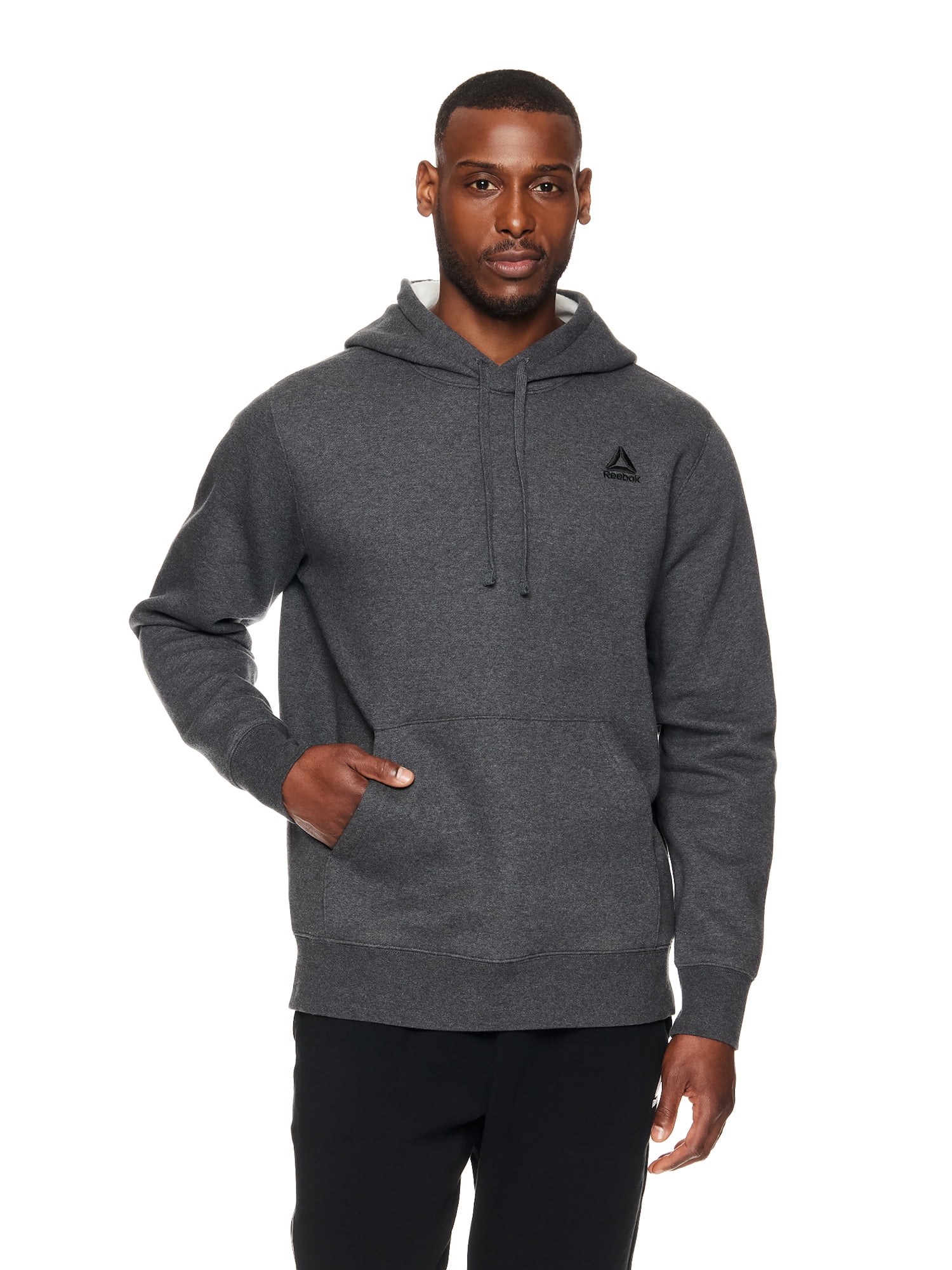 Reebok Men's & Big Men's Logo Fleece Hoodie Sweatshirt, Sizes XS-5XL ...