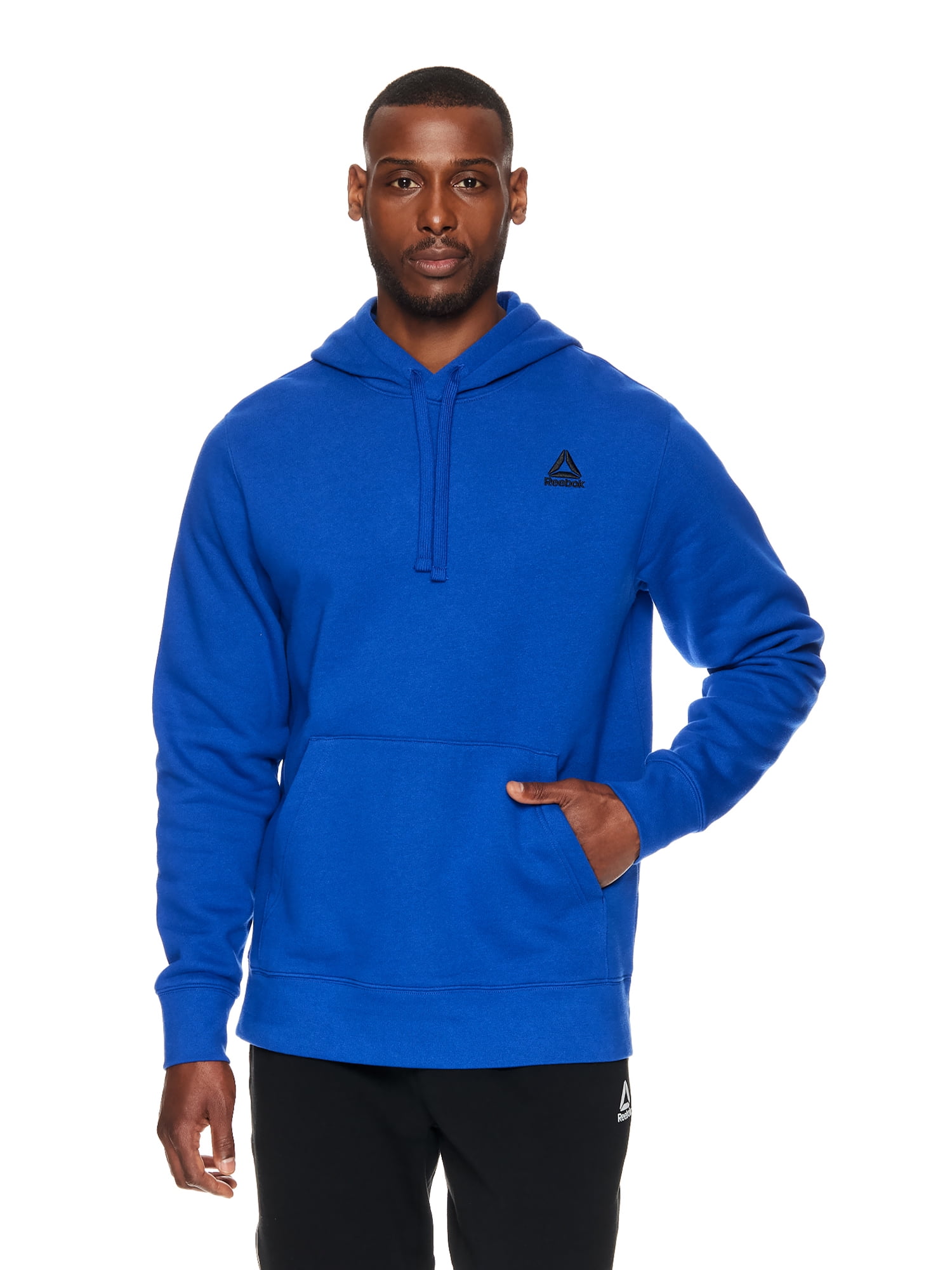 Reebok Men's & Big Men's Delta Logo Fleece Hoodie Sweatshirt, Sizes S ...