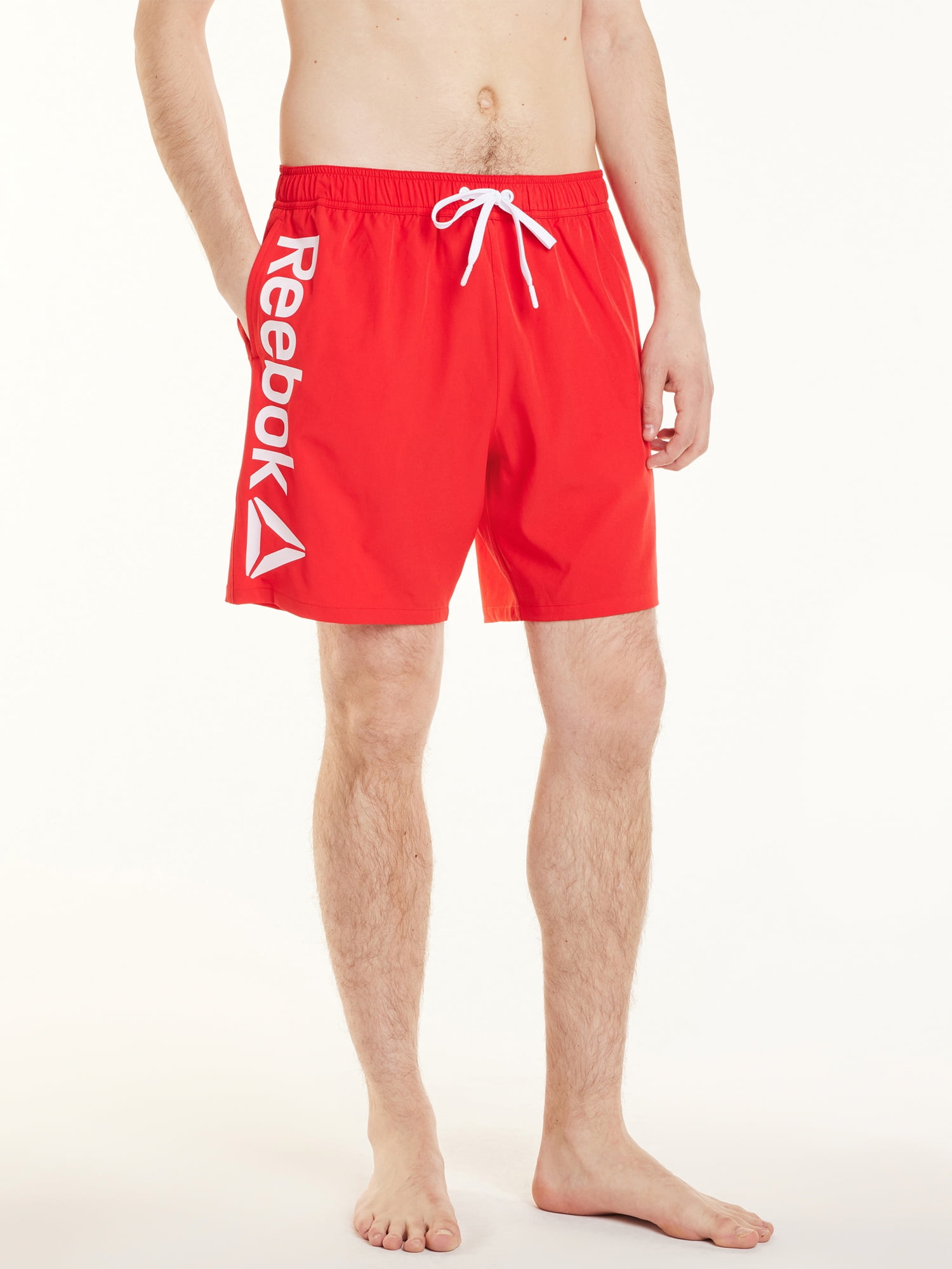 Reebok Men's Swim Trunks with Compression Liner UPF 50+ Quick Dry ...