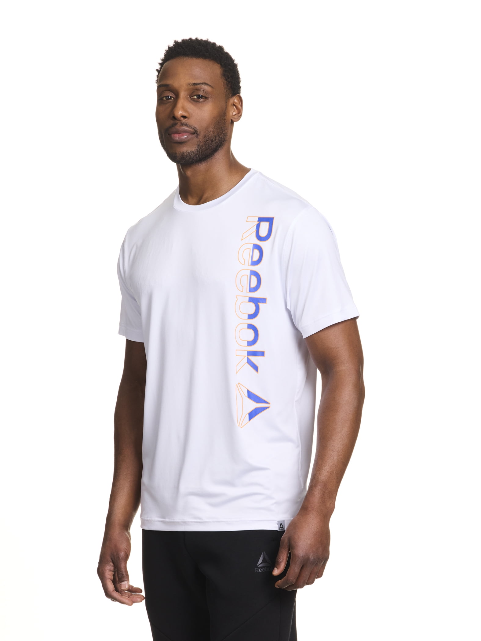 Reebok Men's & Big Men's Split Vertical Graphic T-shirt, Sizes XS-3XL ...