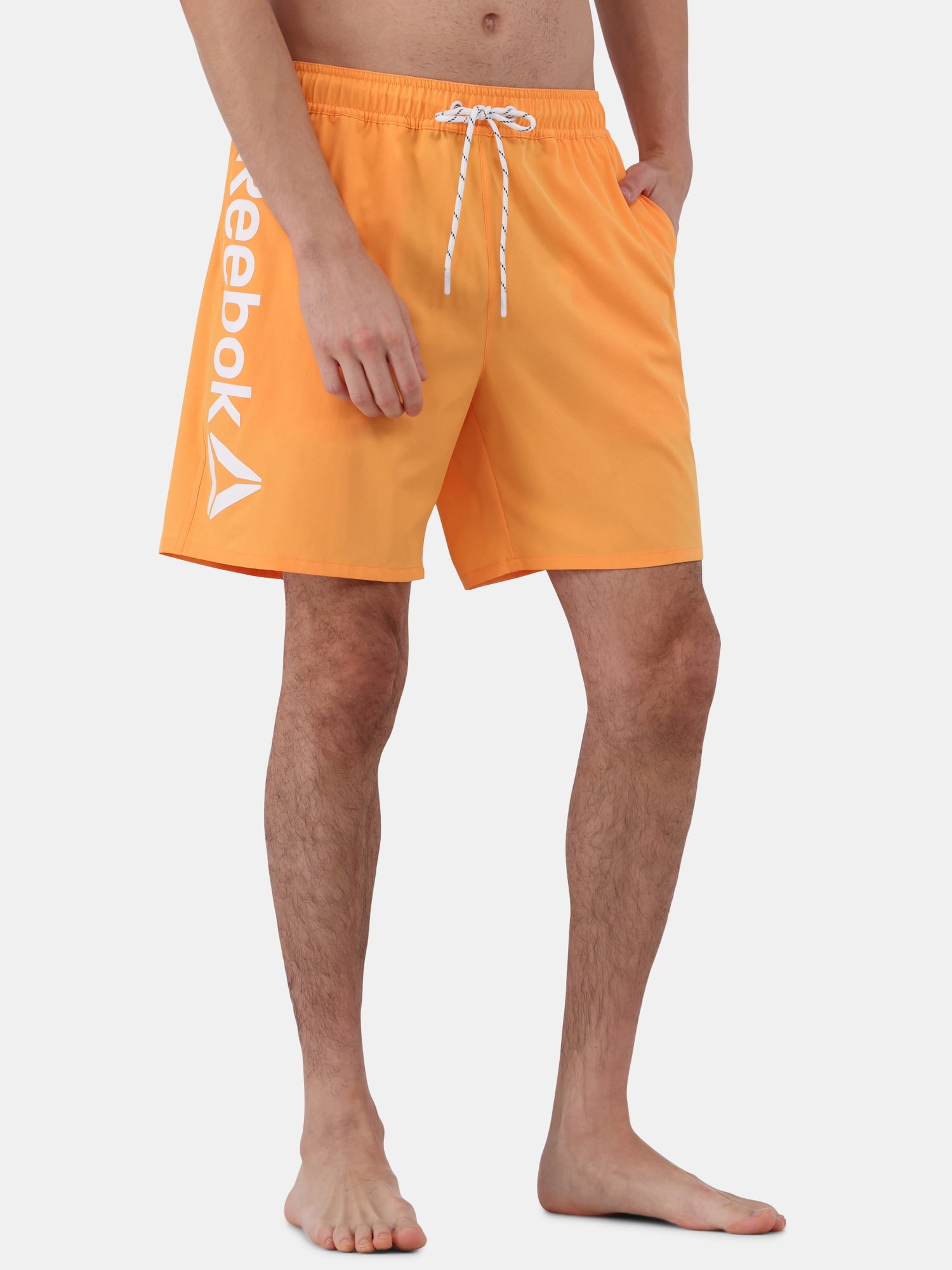 Reebok Men's & Big Men's Swim Trunks with Compression Liner and UPF 50 ...