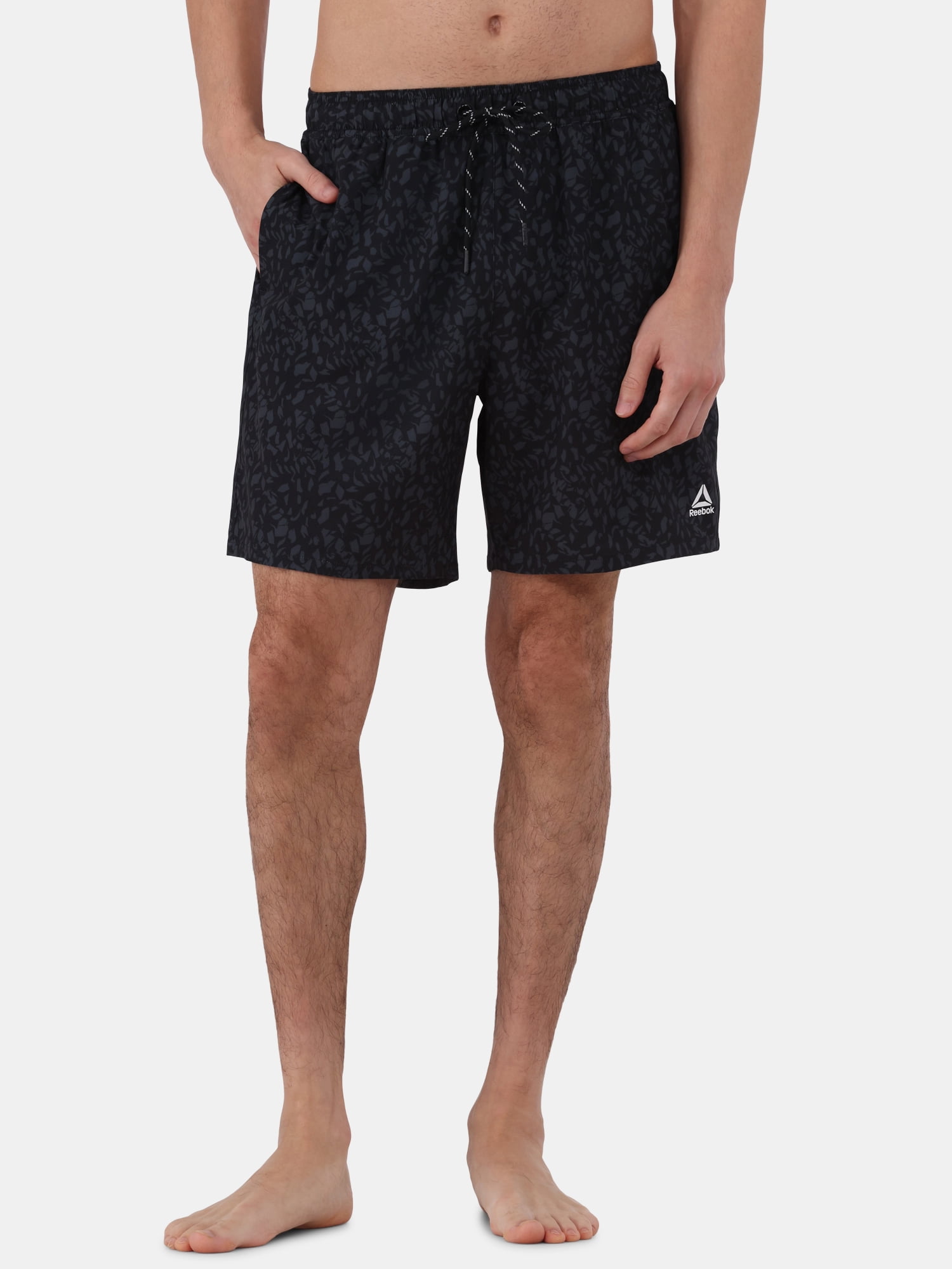 Reebok Men's & Big Men's Swim Trunks with Compression Liner and UPF 50 ...